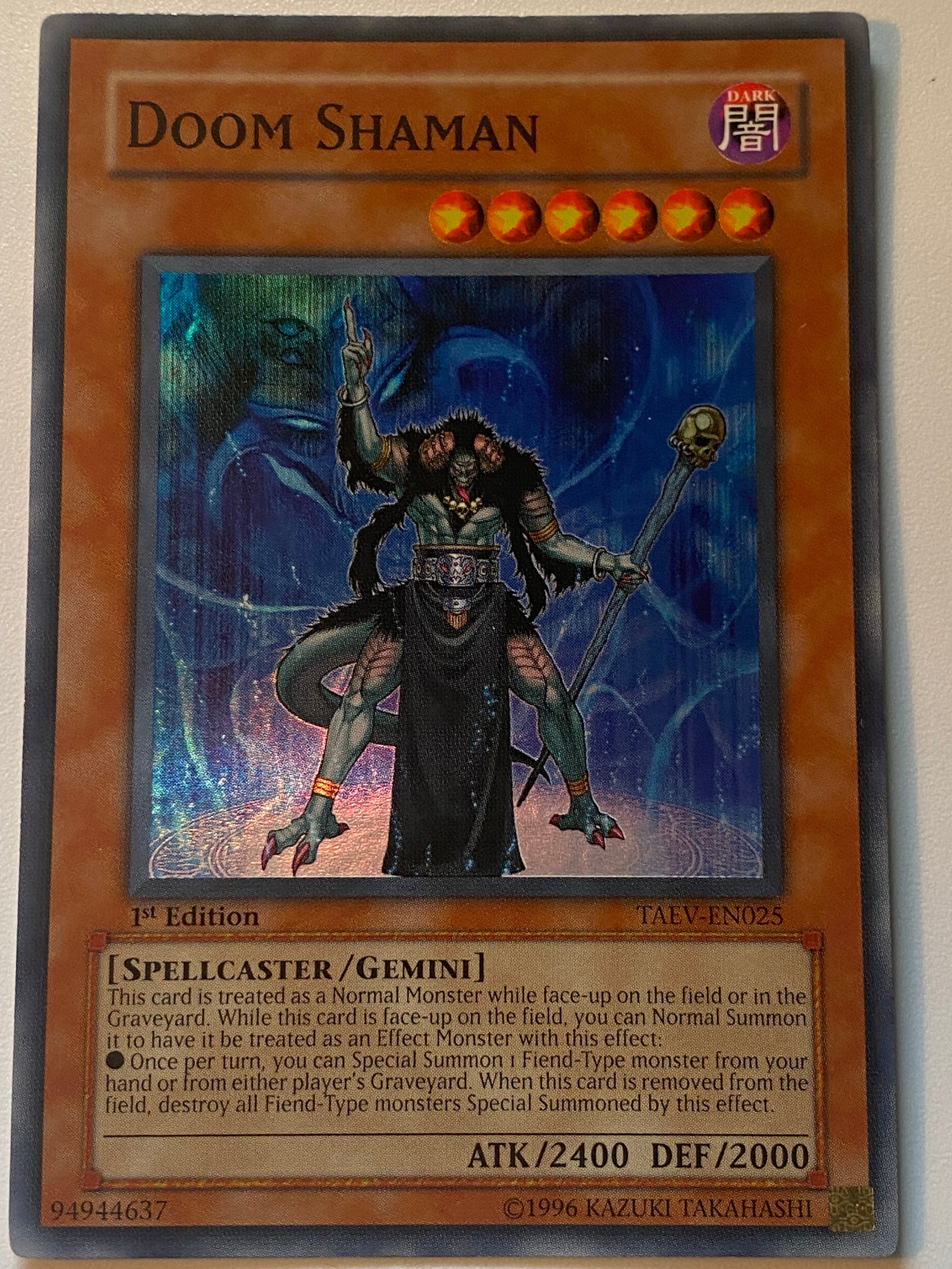 Doom Shaman TAEV-EN025 – Genesis TCG
