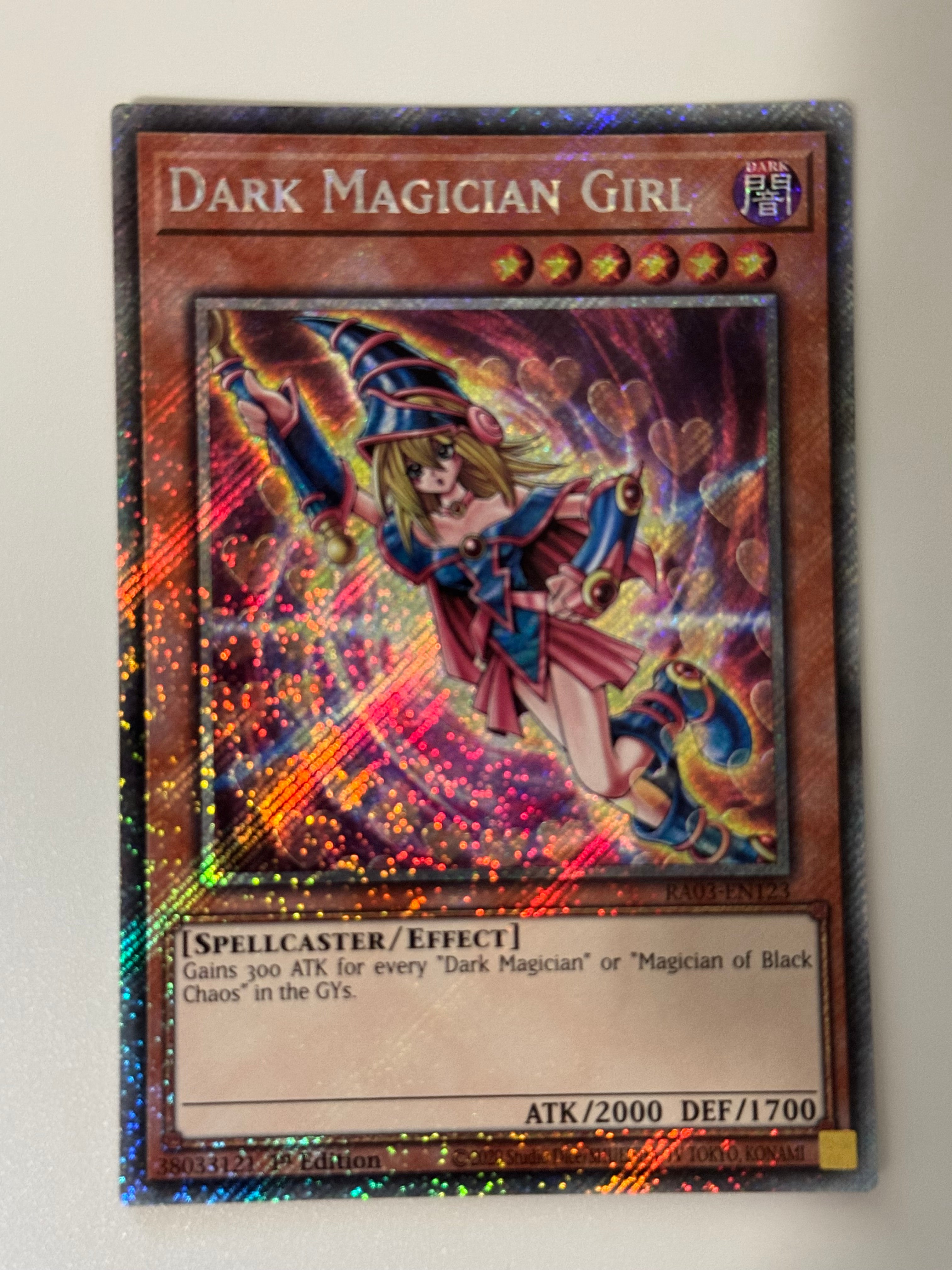 Dark Magician Girl RA03-EN123 – Genesis TCG