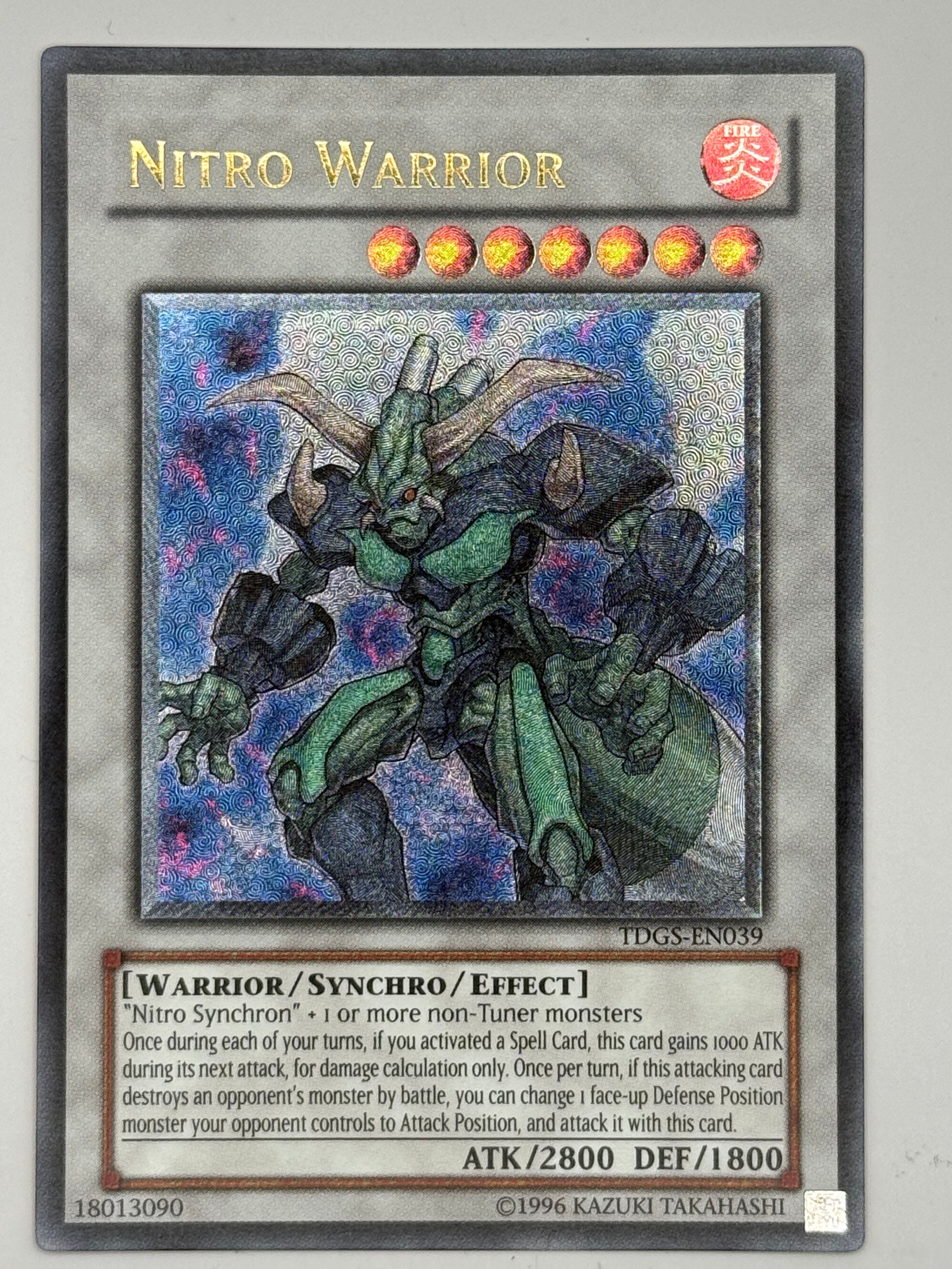 Nitro Warrior TDGS-EN039 – Genesis TCG