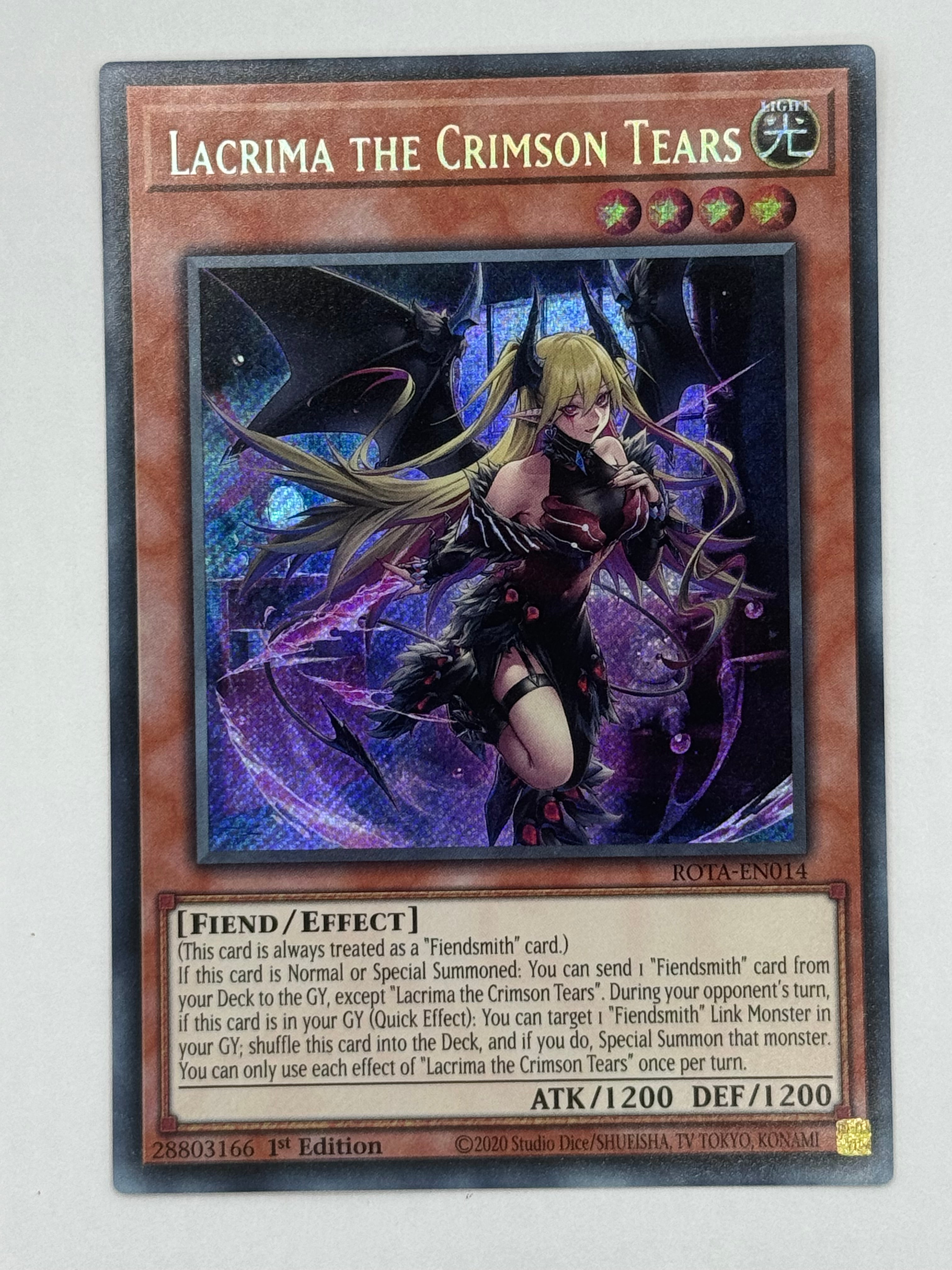 Lacrima The Crimson Tears ROTA-EN014 – Genesis TCG