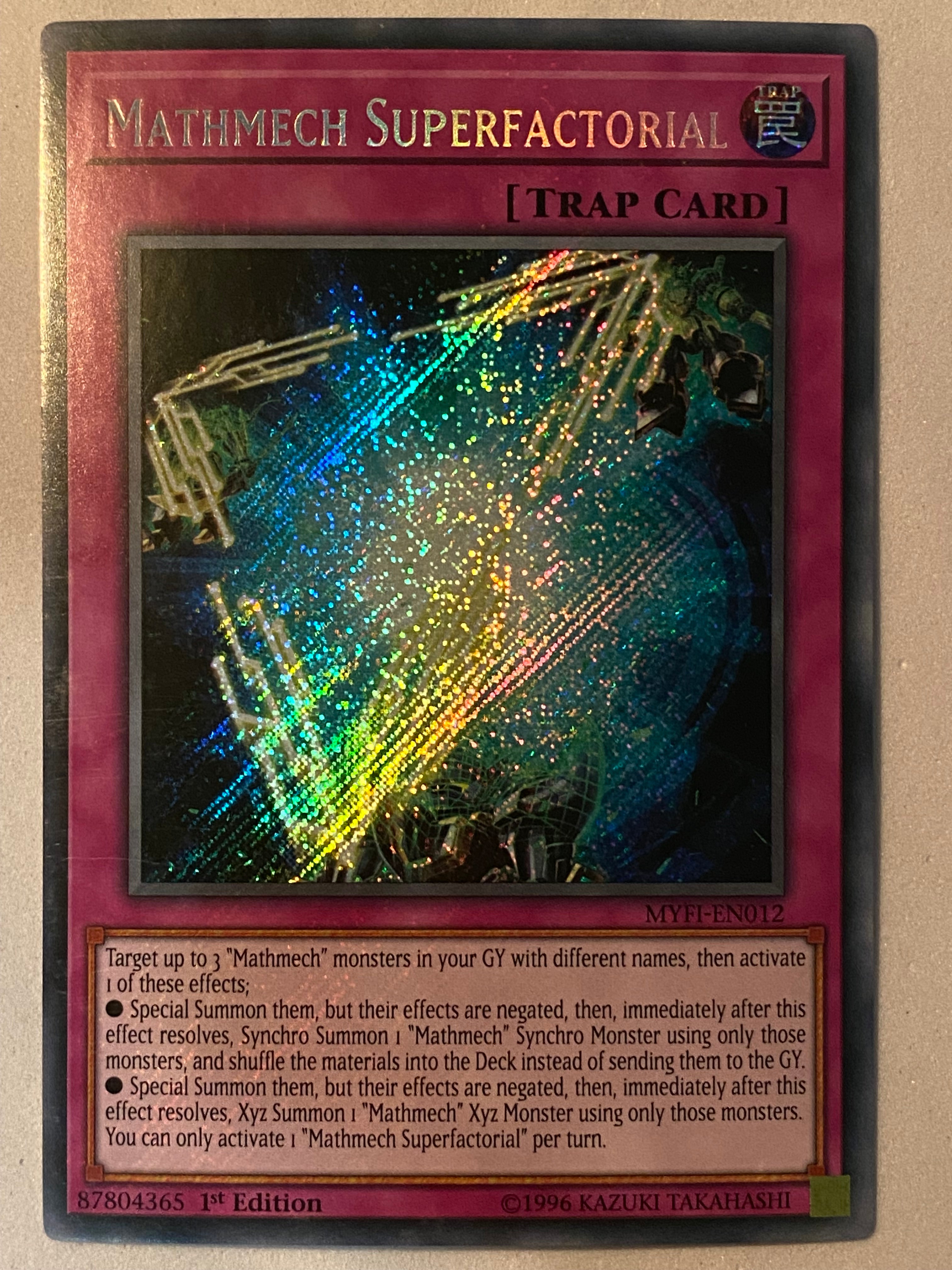 Mathmech Superfactorial MYFI-EN012 – Genesis TCG