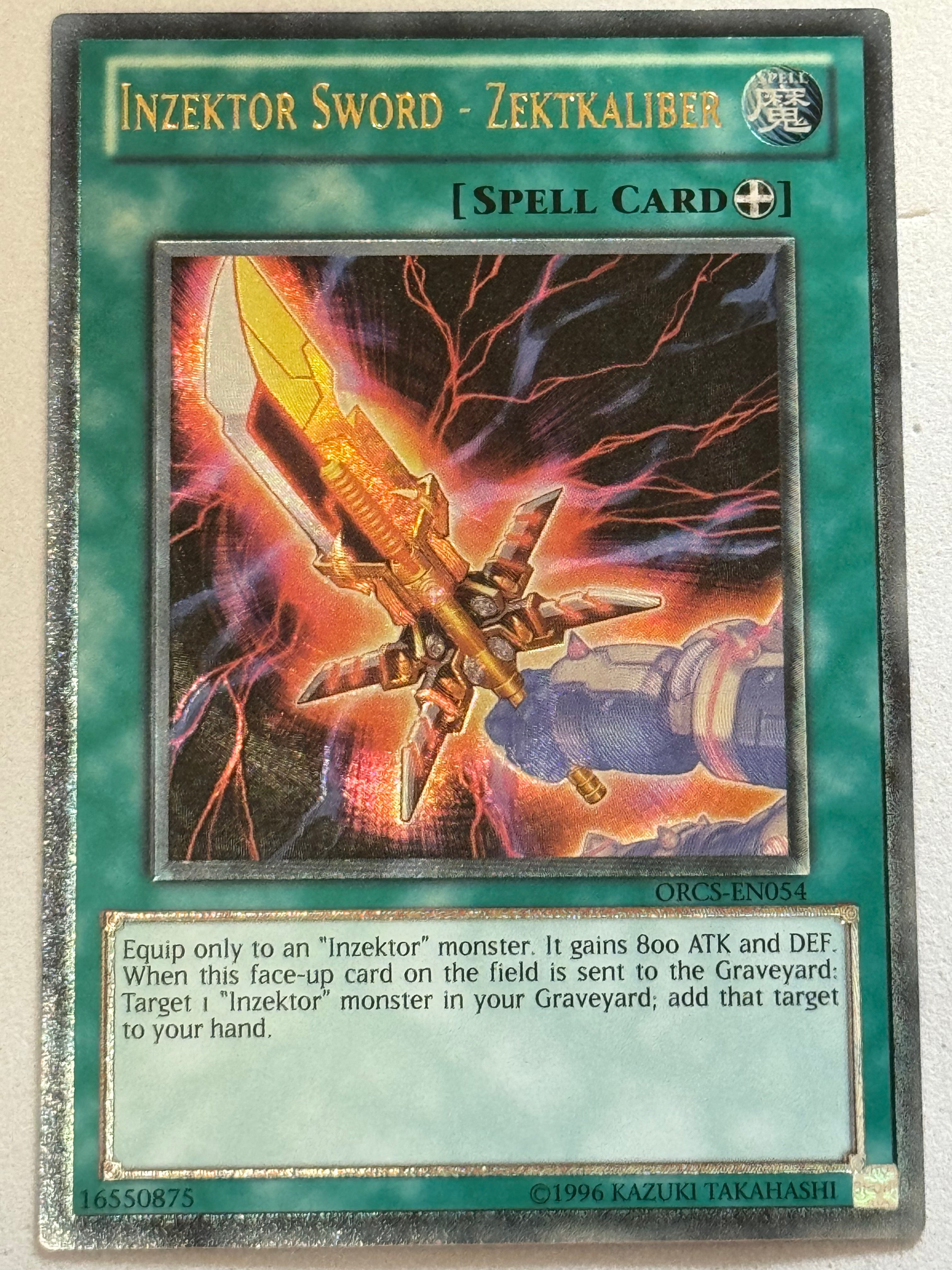 Inzektor Sword - Zektkaliber ORCS-EN054 – Genesis TCG