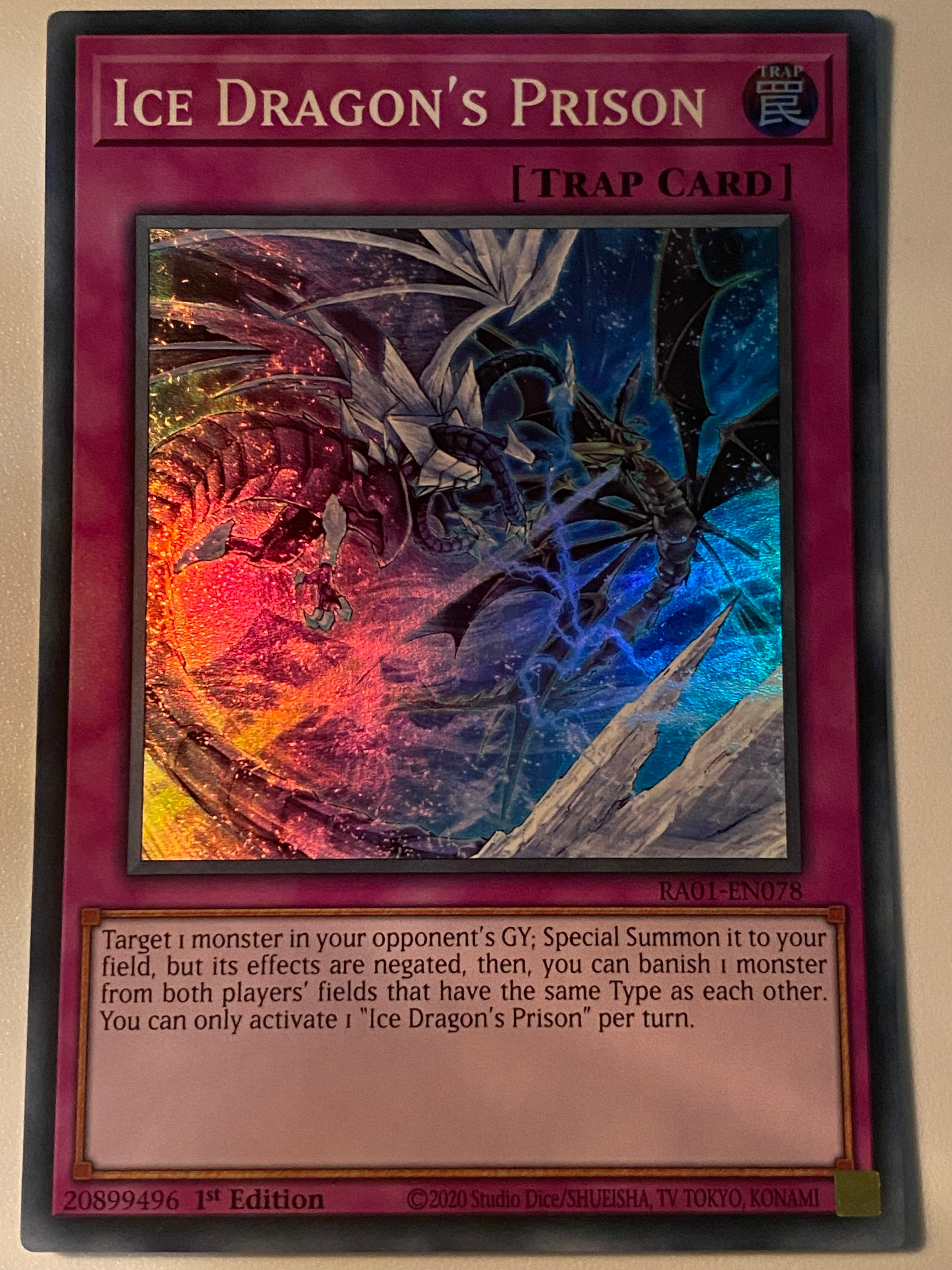 Ice Dragon’s Prison RA01-EN078 – Genesis TCG