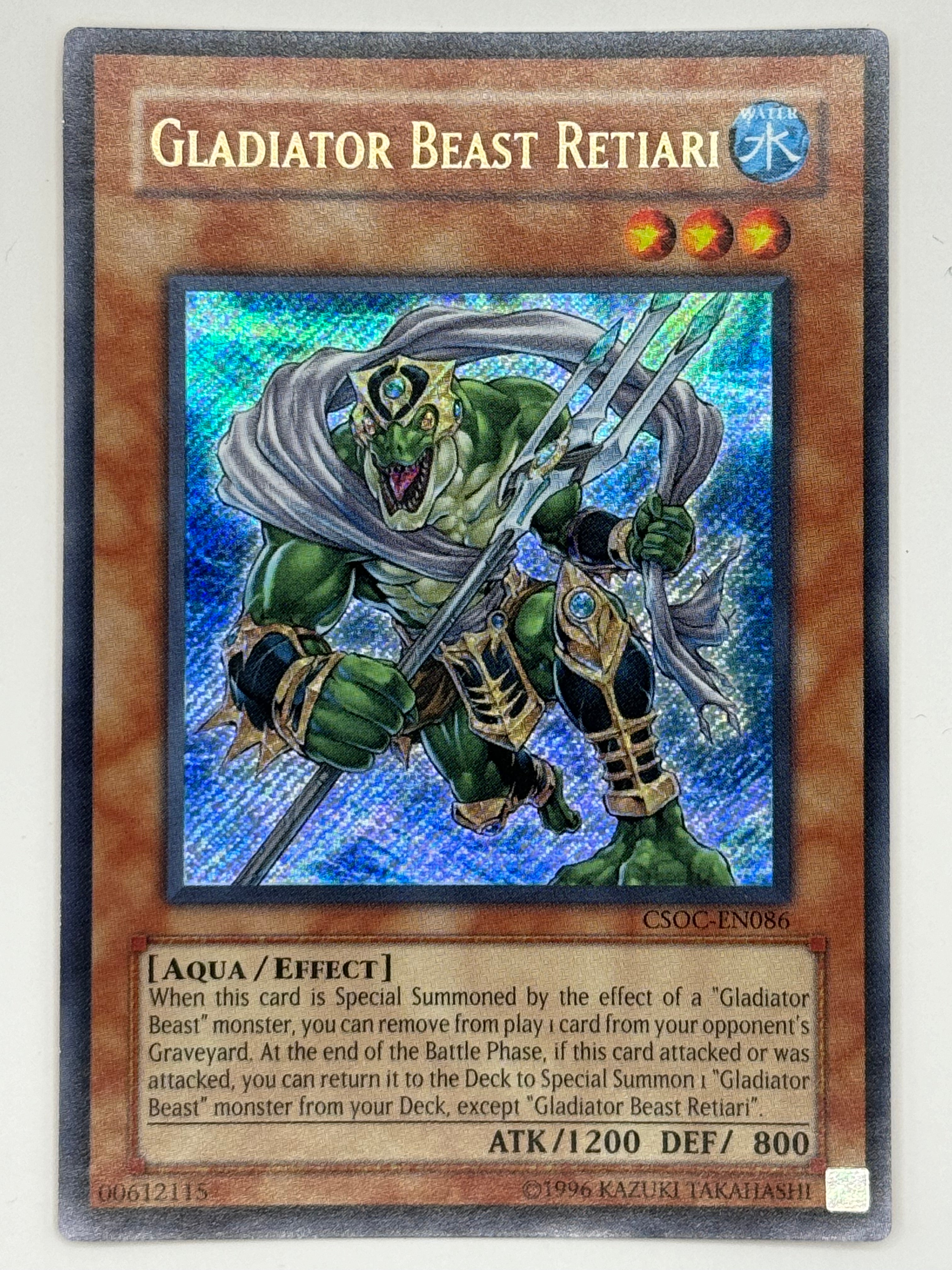 Gladiator Beast Retiari CSOC-EN086 – Genesis TCG