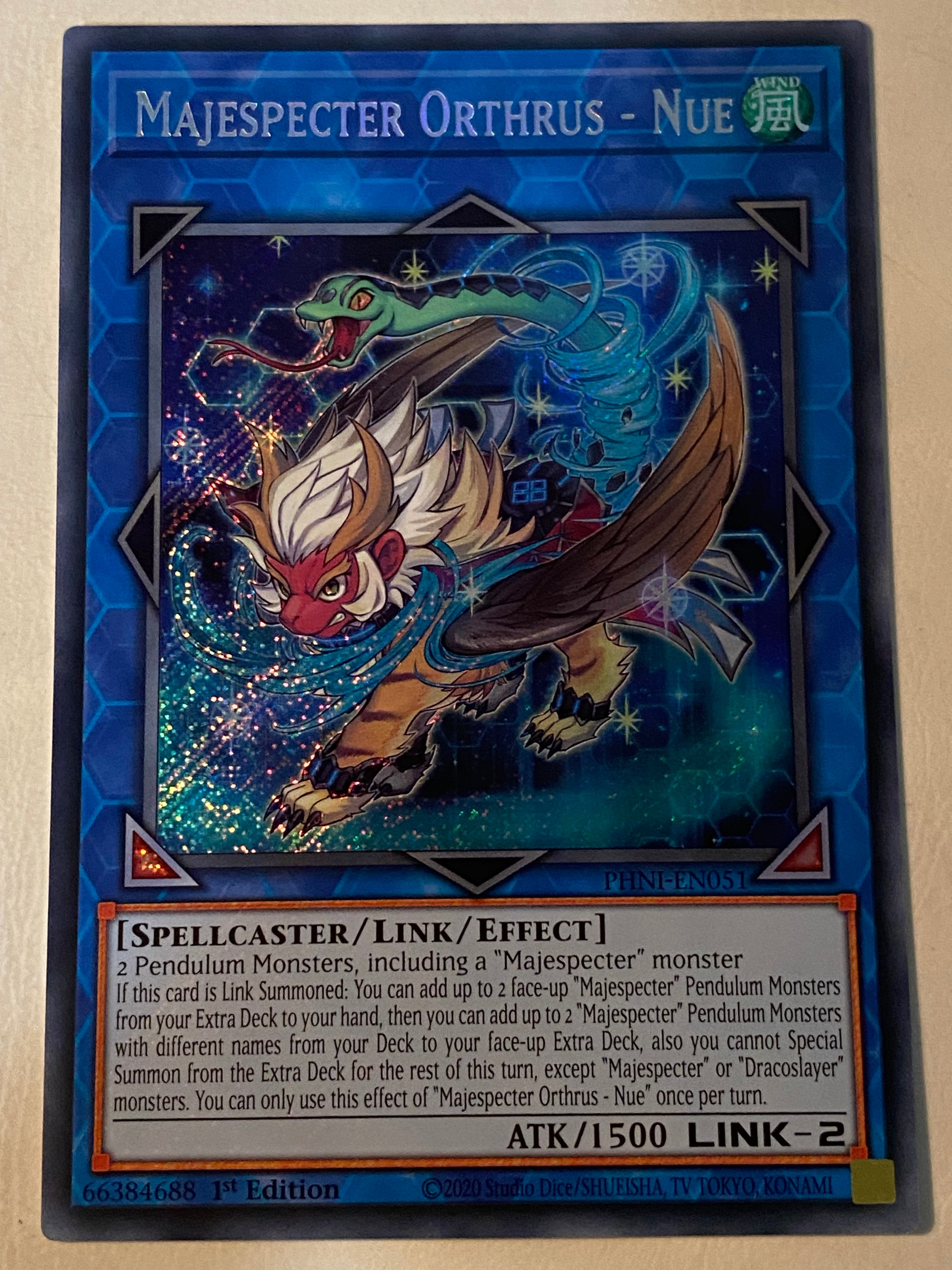 Majespecter Orthrus - Nue PHNI-EN051 – Genesis TCG