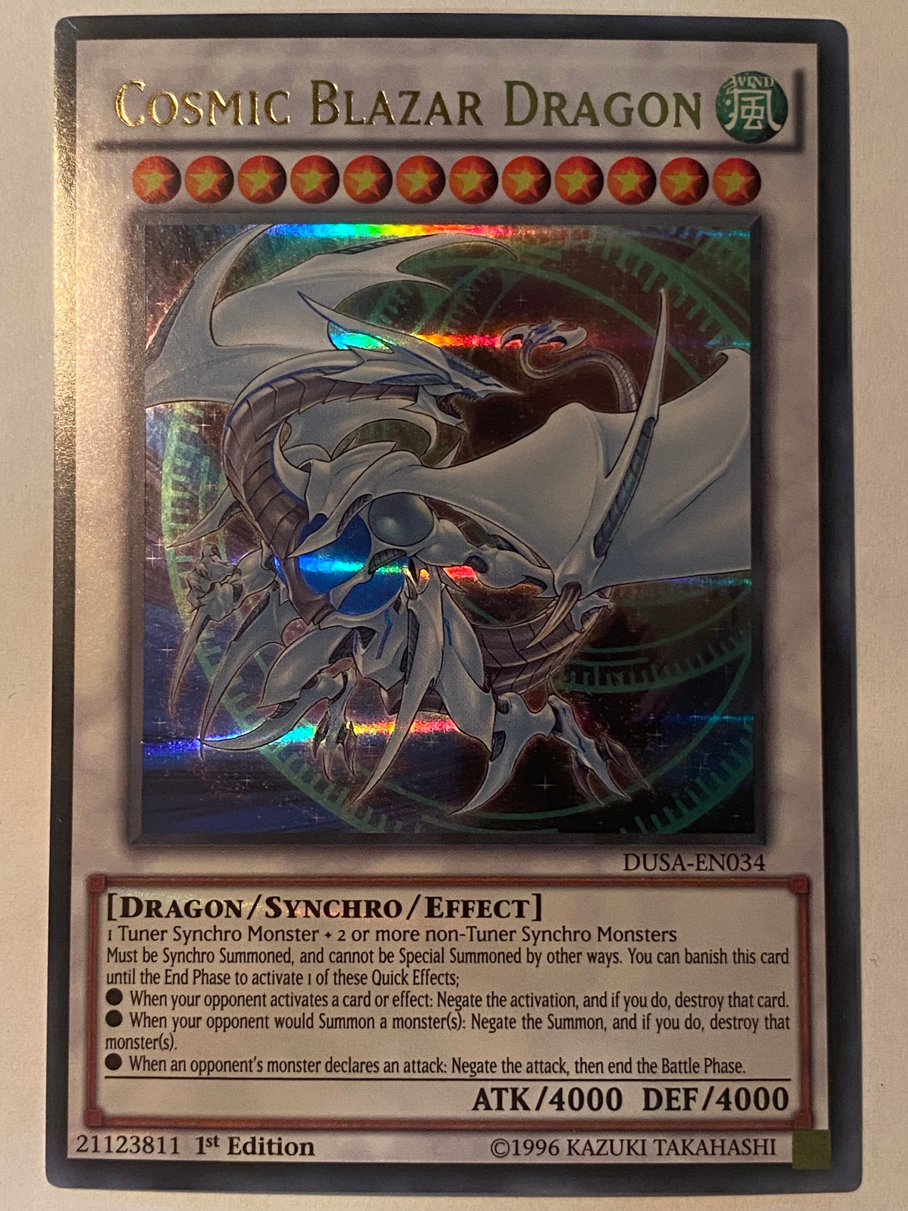 Cosmic Blazar Dragon DUSA-EN034 – Genesis TCG