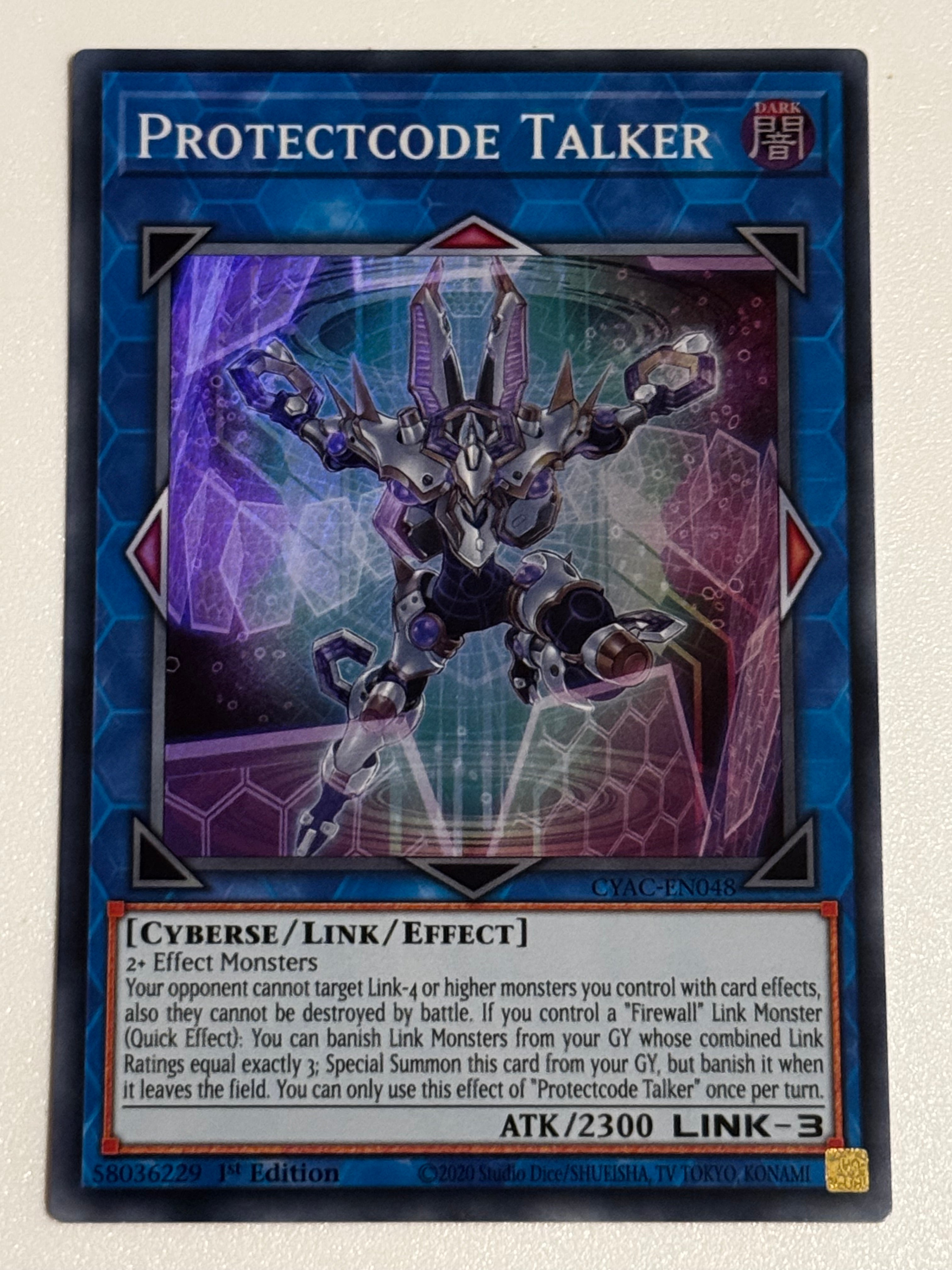 Protectcode Talker CYAC-EN048 – Genesis TCG