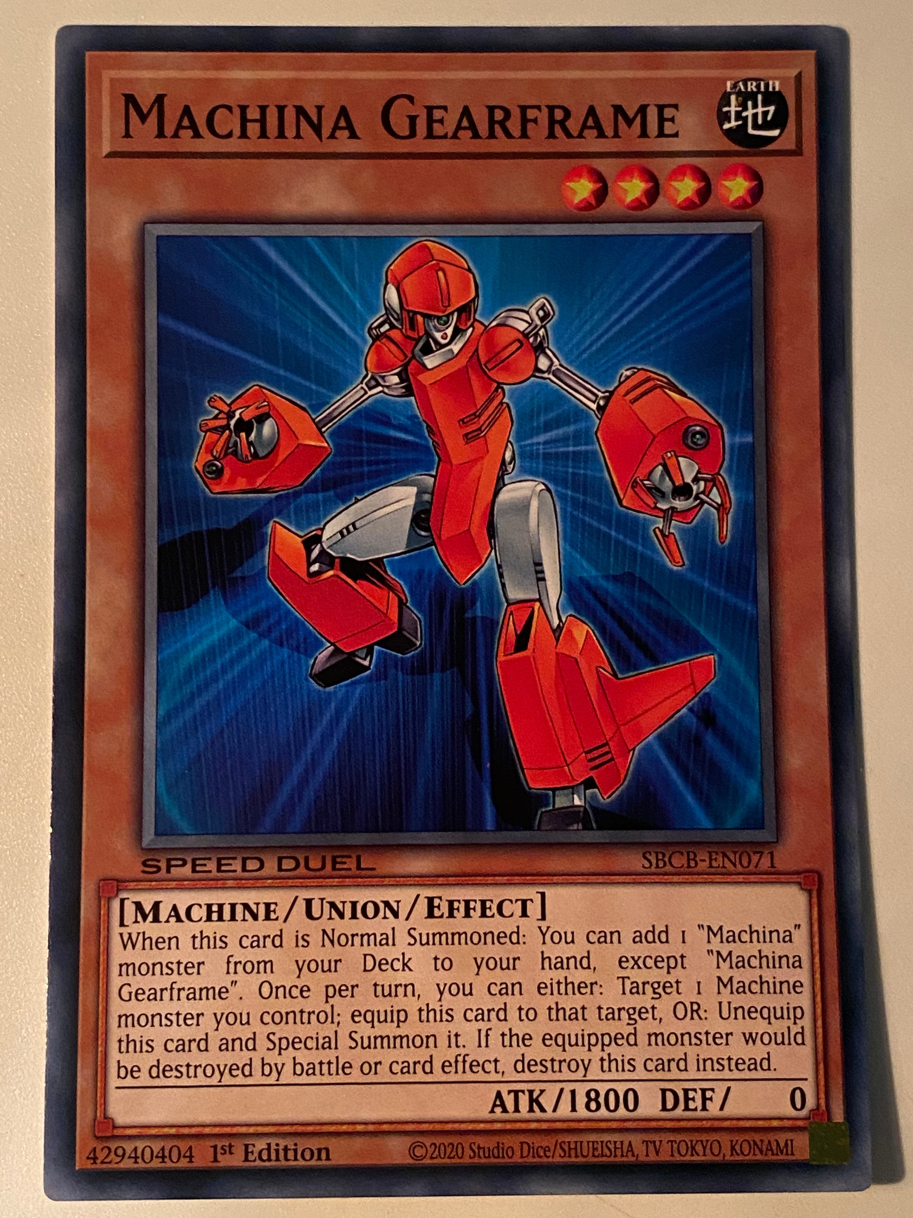 Machina Gearframe SBCB-EN071 – Genesis TCG