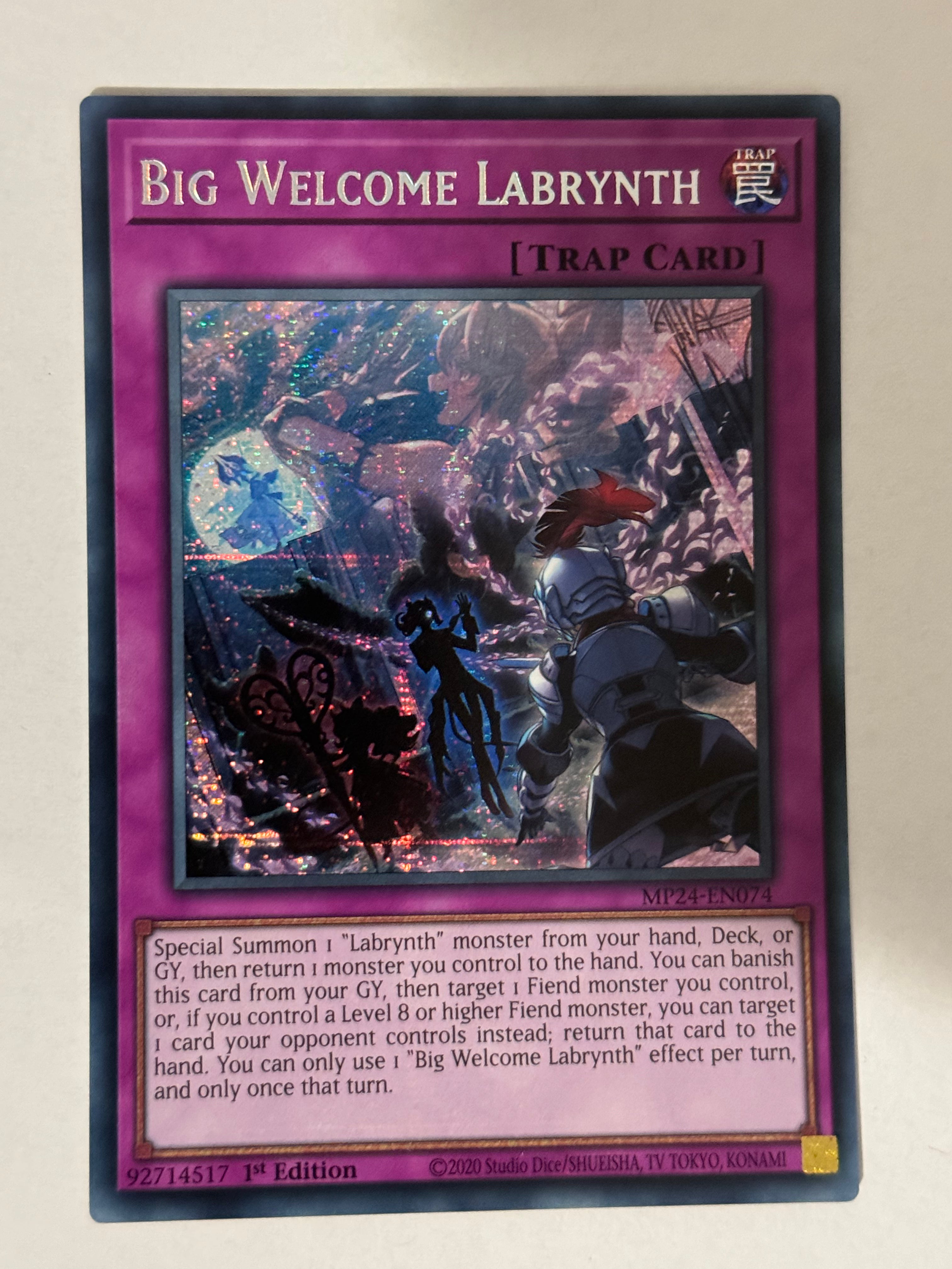 Big Welcome Labrynth MP24-EN074 – Genesis TCG