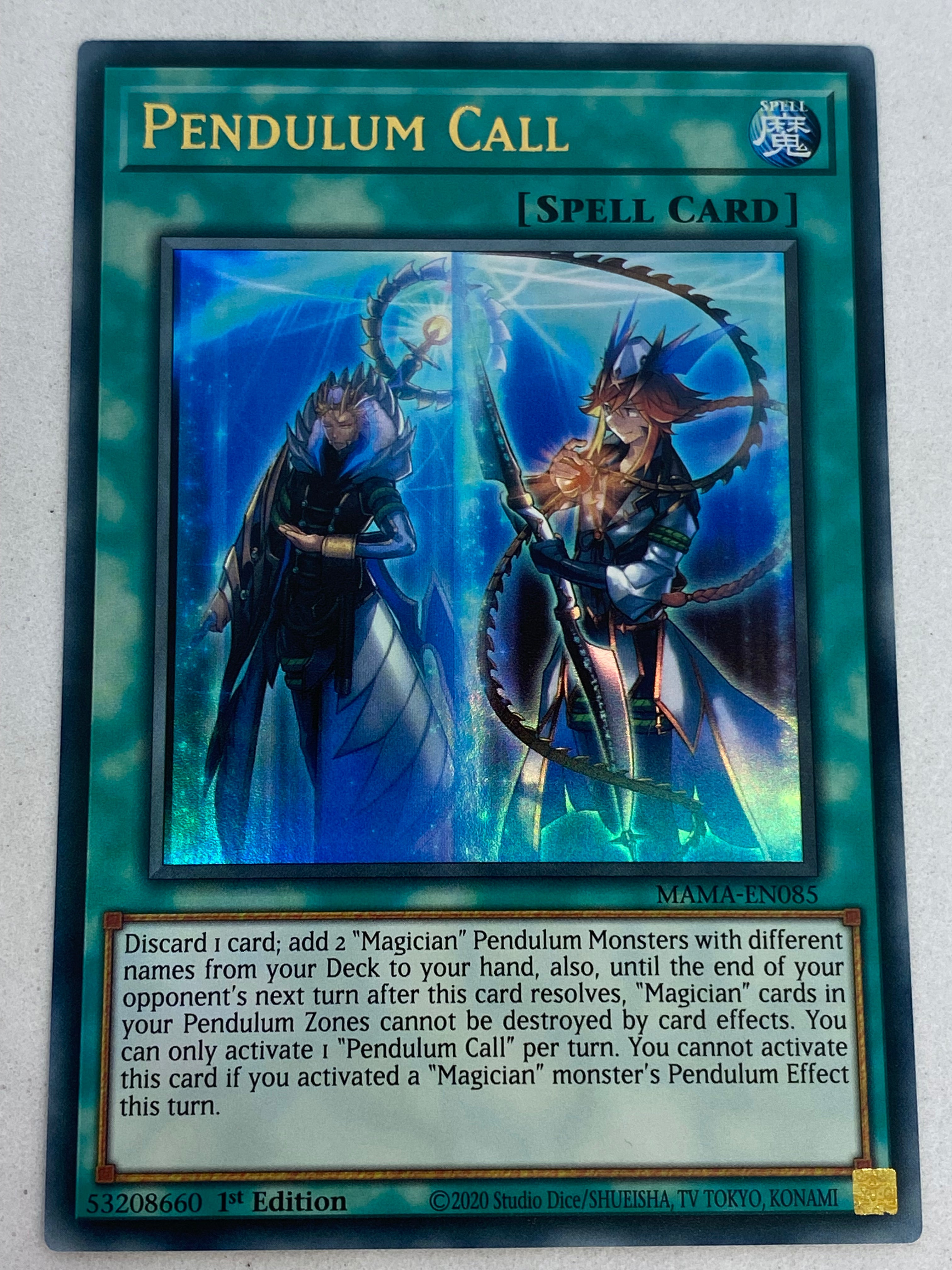 Pendulum Call MAMA-EN085 – Genesis TCG