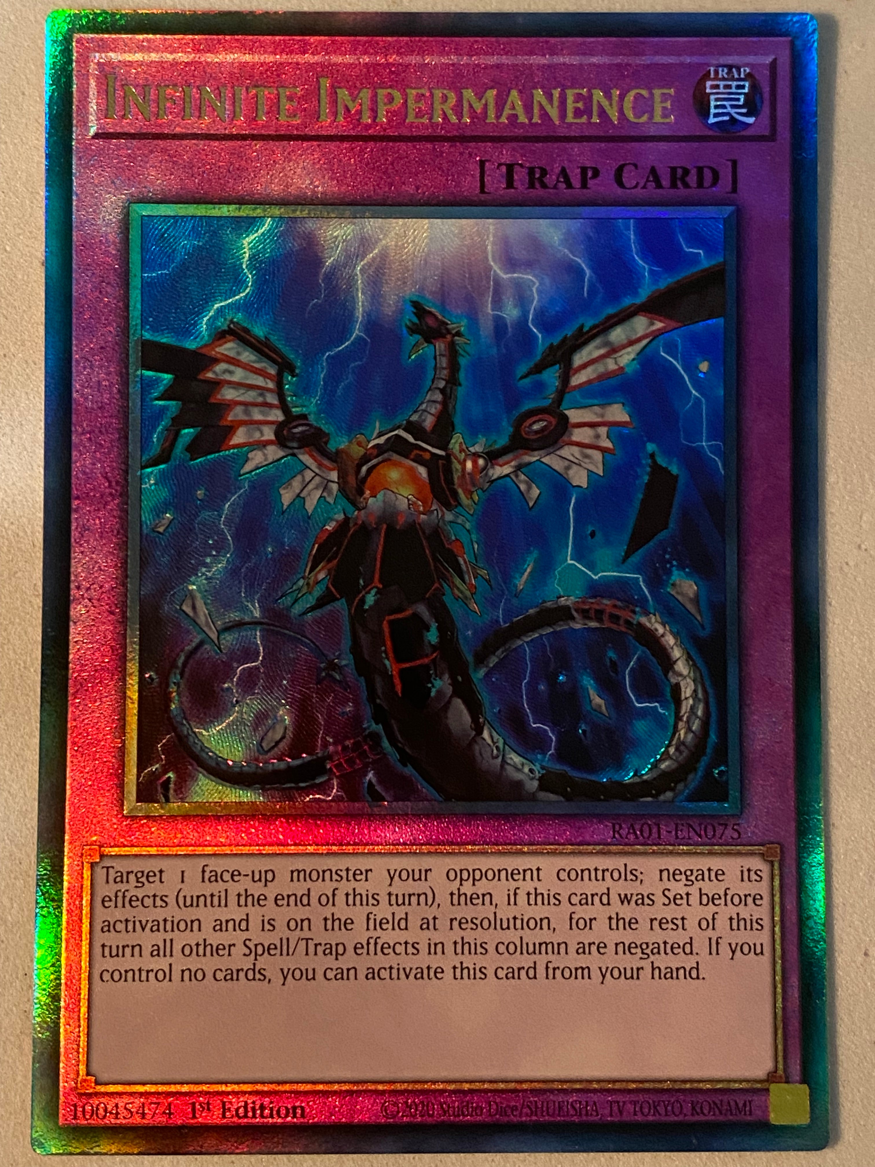 Infinite Impermanence RA01-EN075 – Genesis TCG