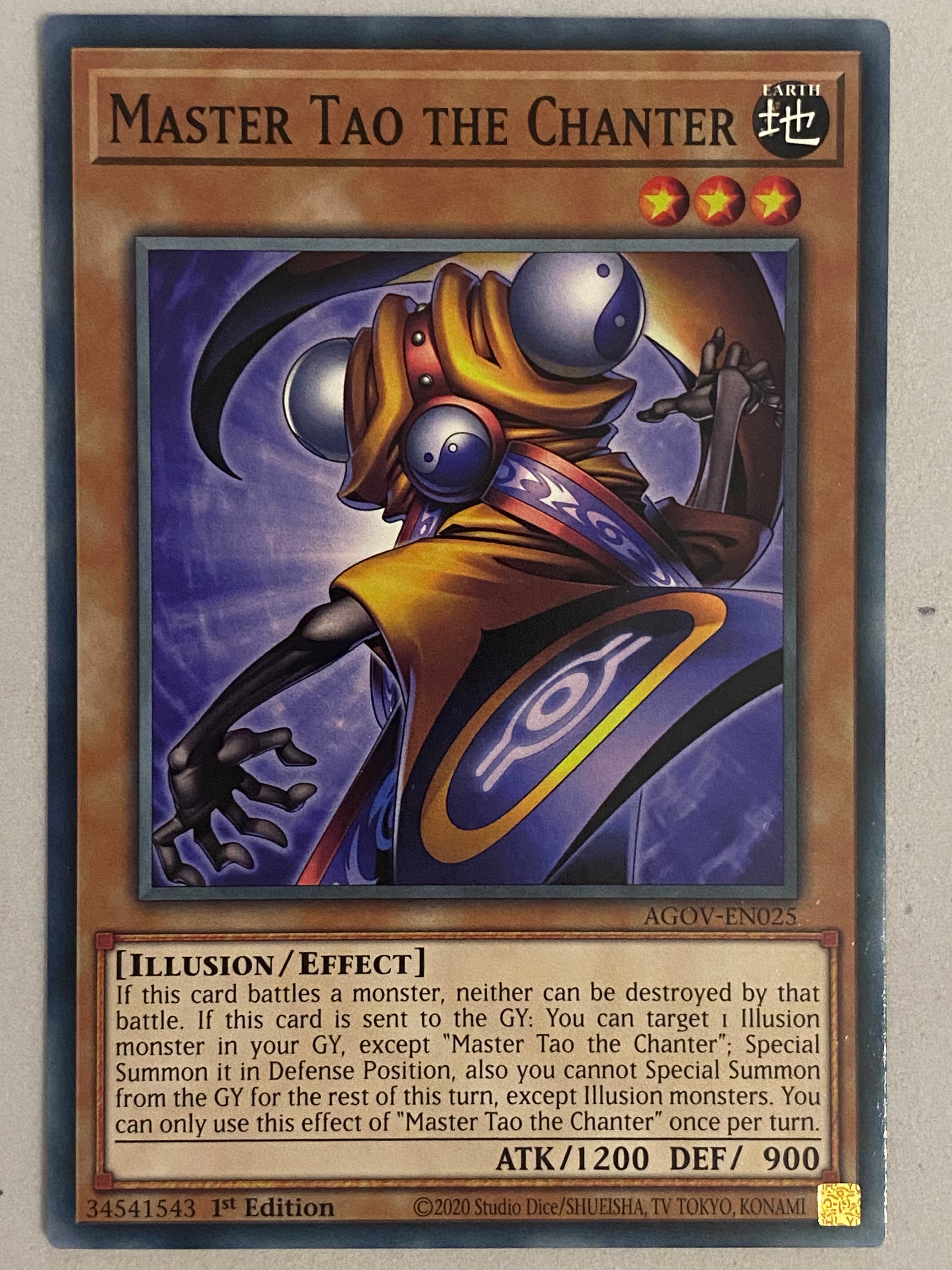 Master Tao The Chanter AGOV-EN025 – Genesis TCG