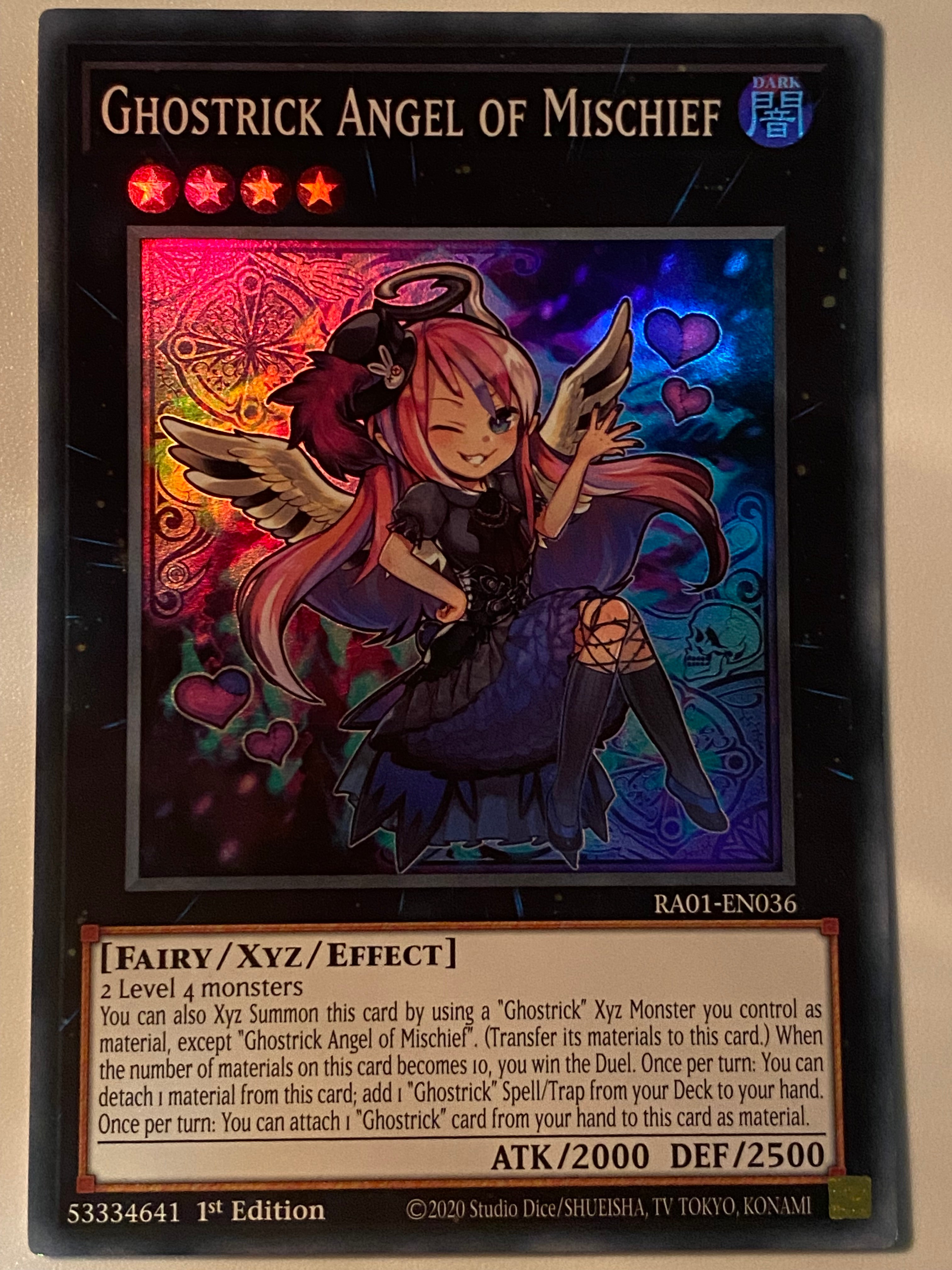 Ghostrick Angel Of Mischief RA01-EN036 – Genesis TCG