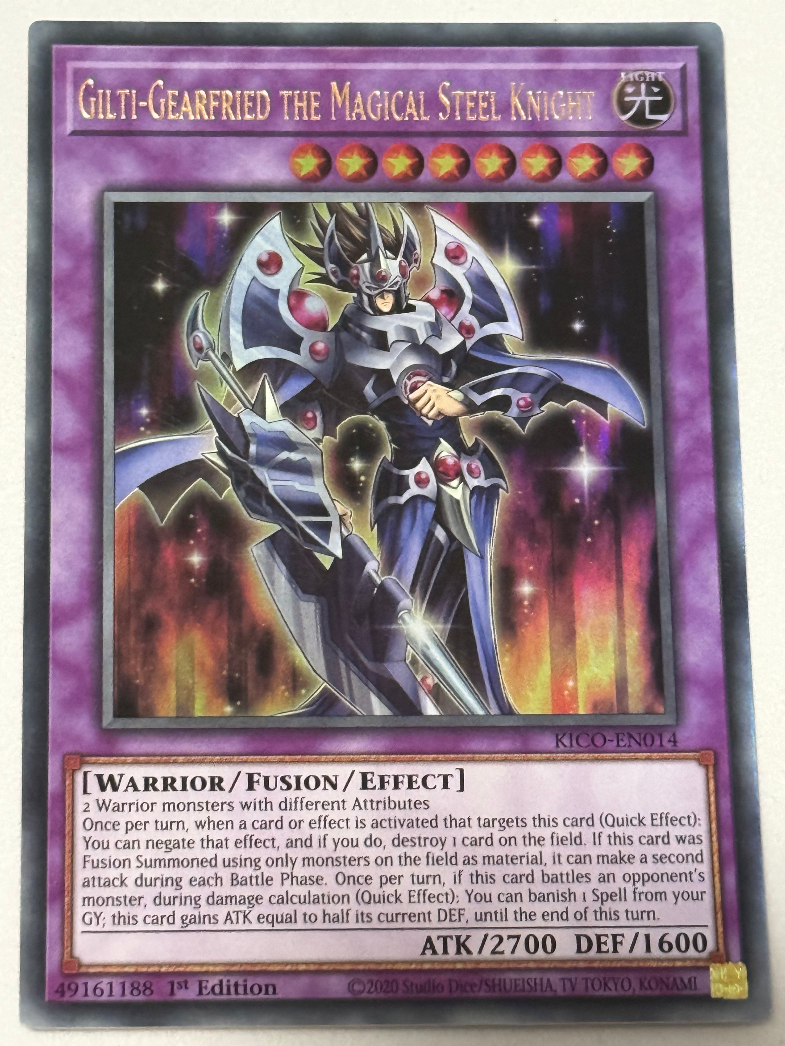 Gilti-Gearfried The Magical Steel Knight KICO-EN014 – Genesis TCG