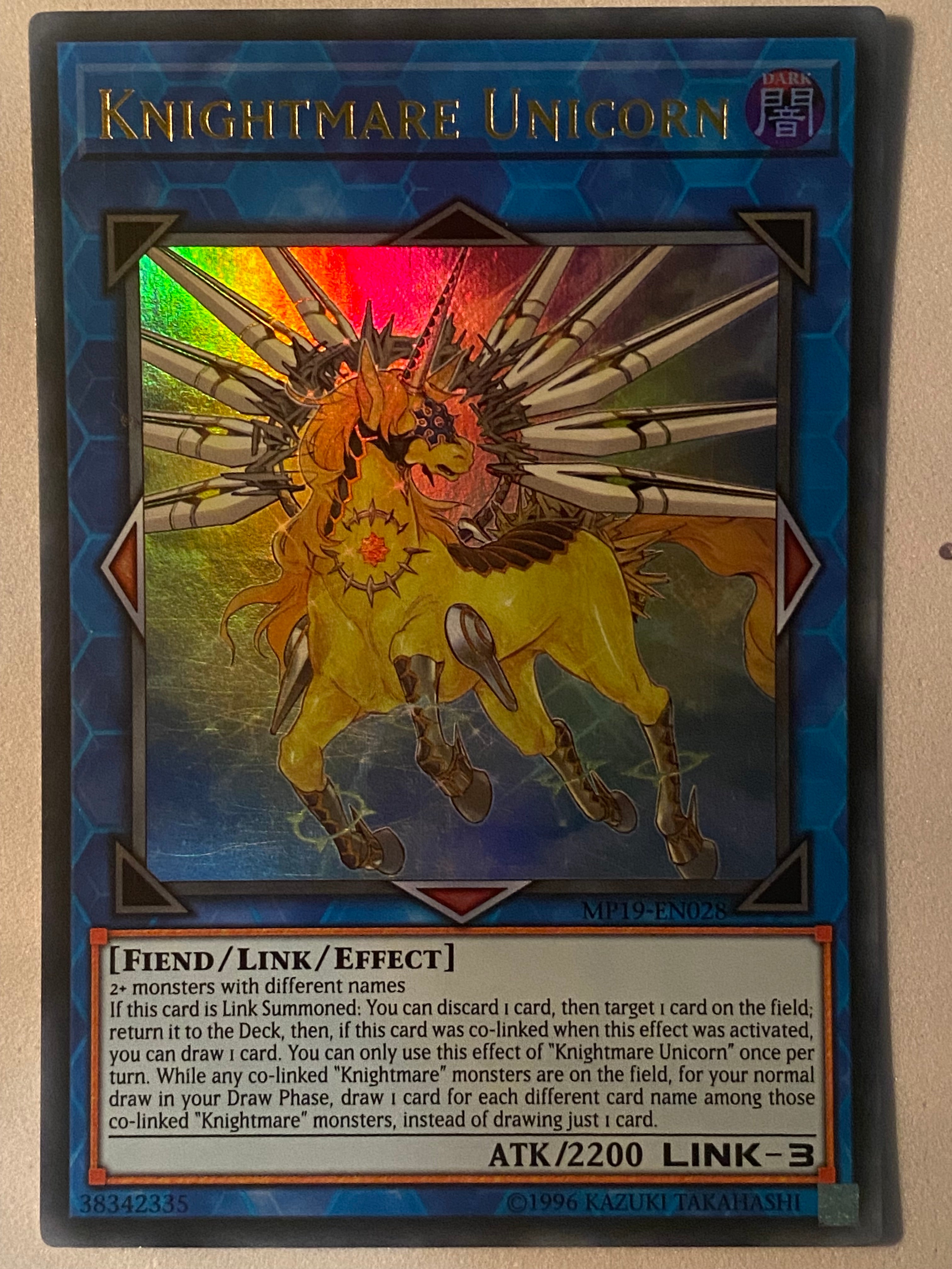 Knightmare Unicorn MP19-EN028 – Genesis TCG