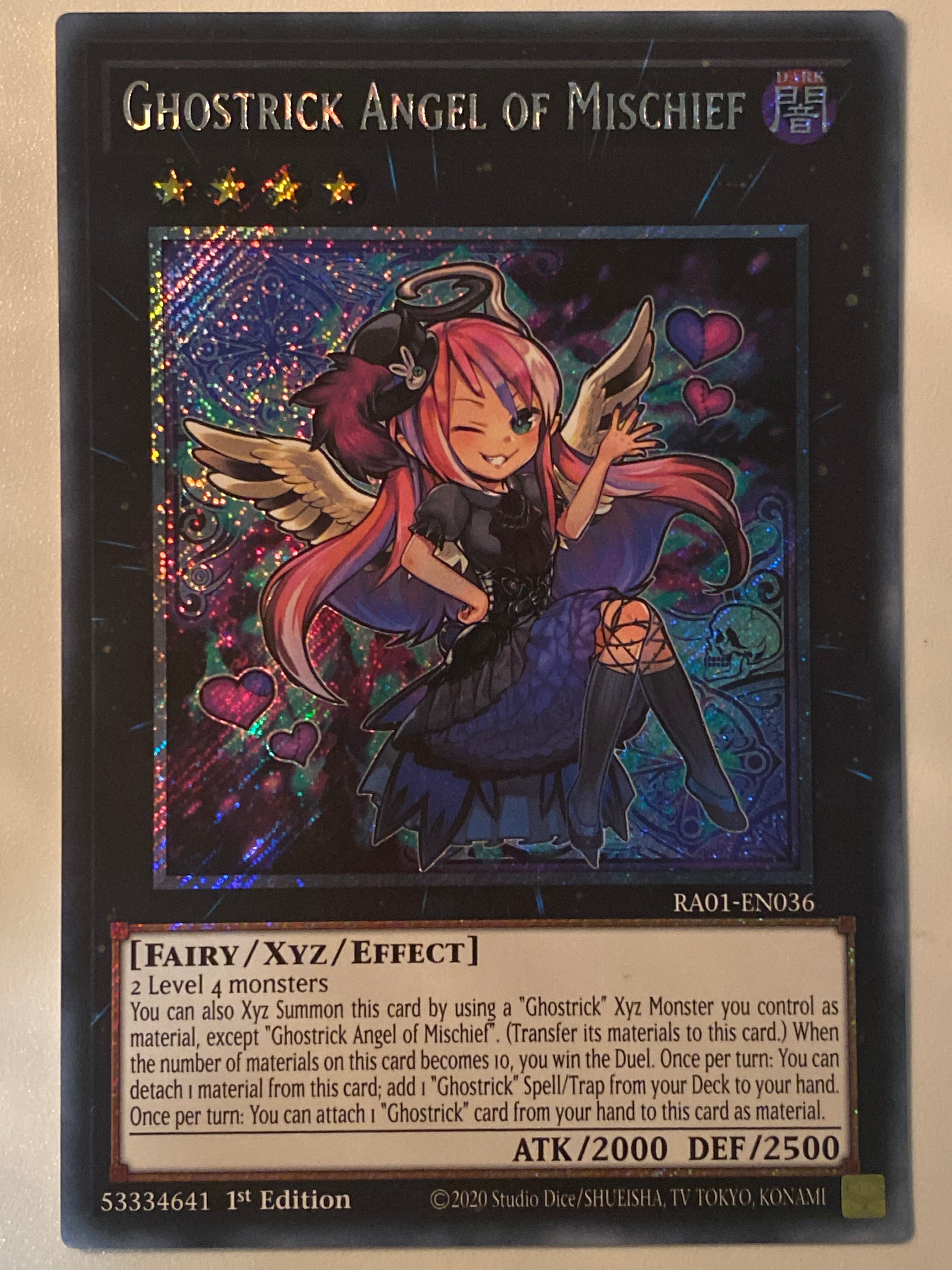 Ghostrick Angel Of Mischief RA01-EN036 – Genesis TCG