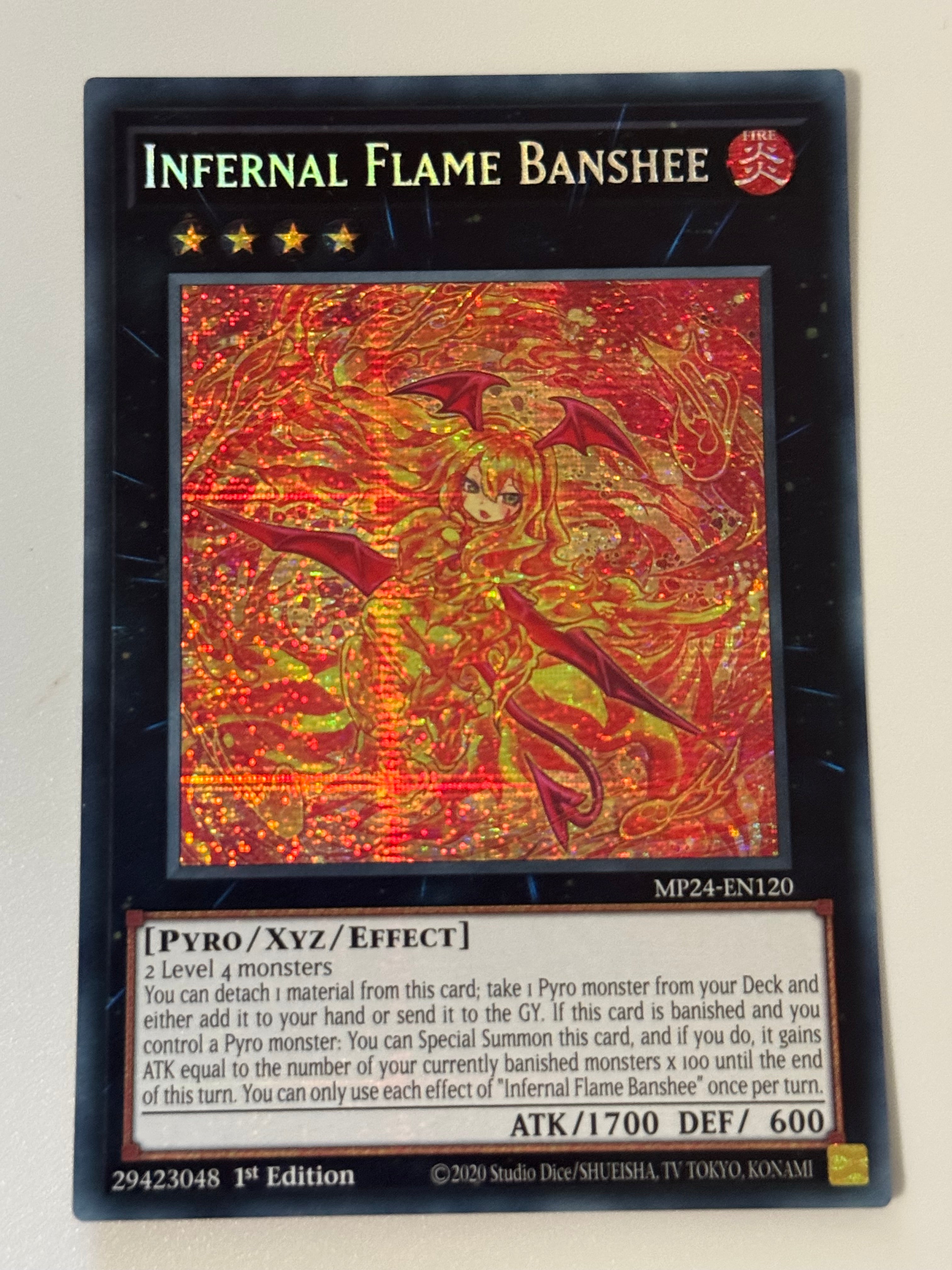 Infernal Flame Banshee MP24-EN120 – Genesis TCG