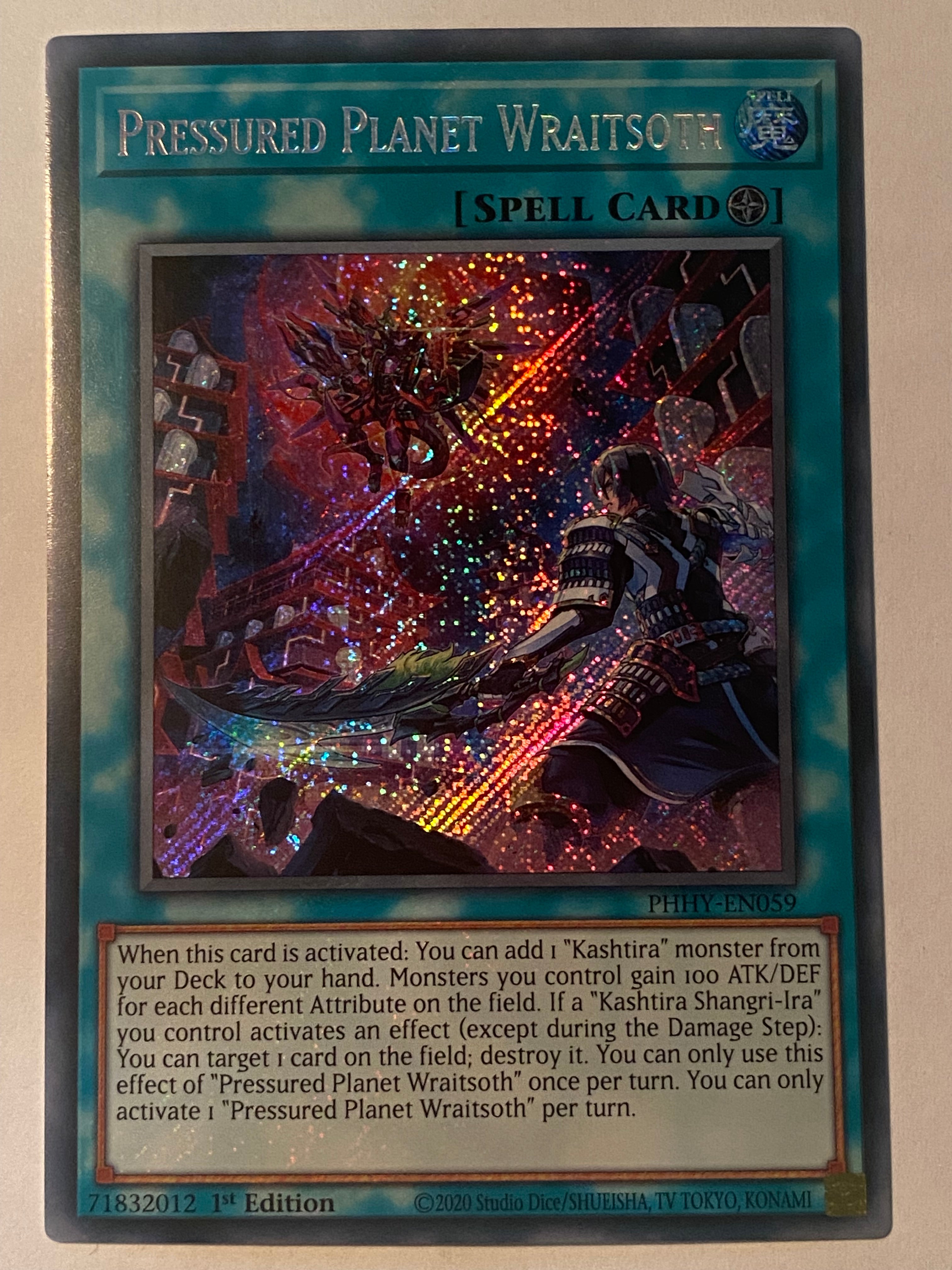 Pressured Planet Wraitsoth PHHY-EN059 – Genesis TCG