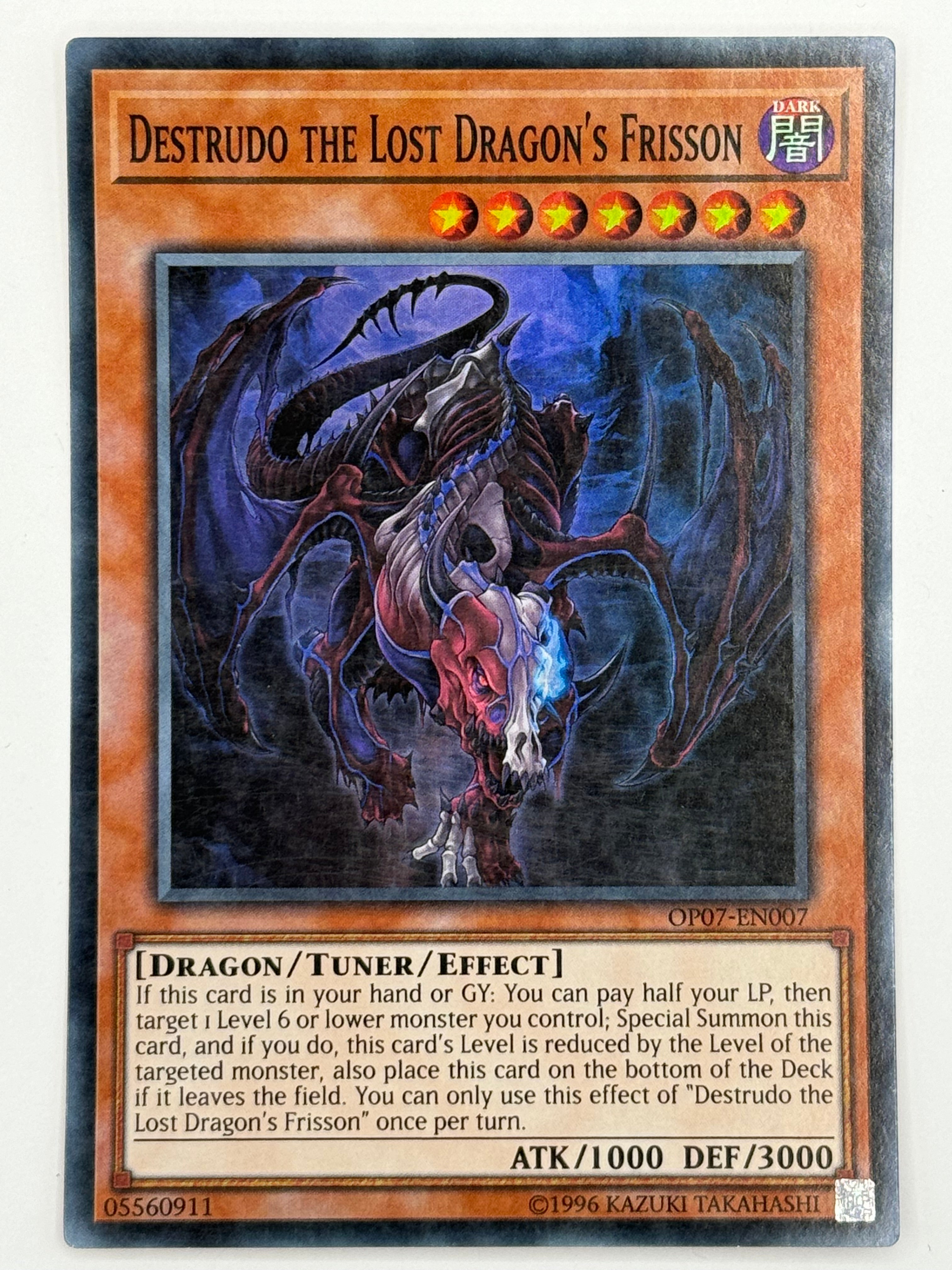 Destrudo The Lost Dragons Frisson OP07-EN007 – Genesis TCG