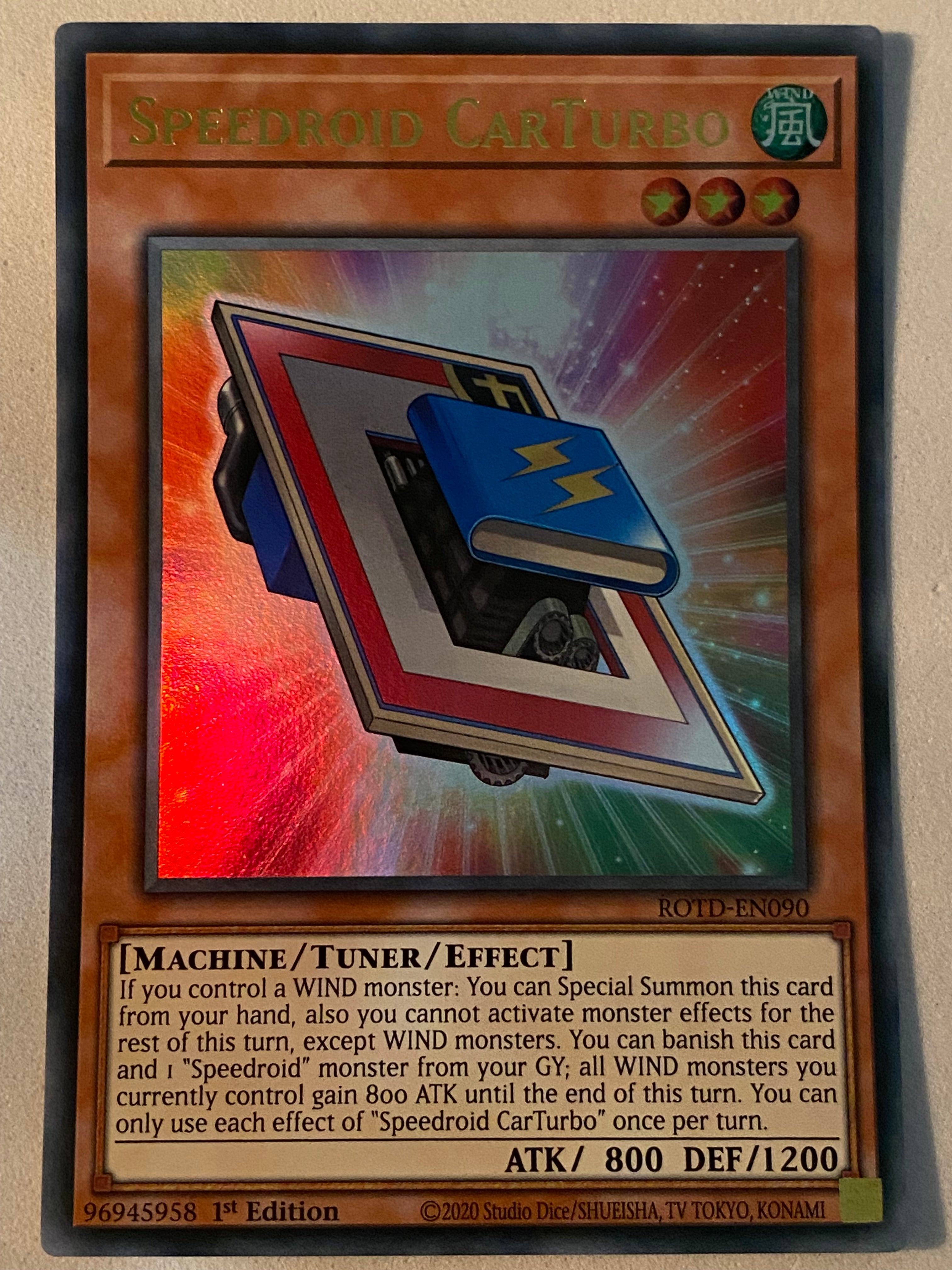 Speedroid Car Turbo ROTD-EN090 – Genesis TCG