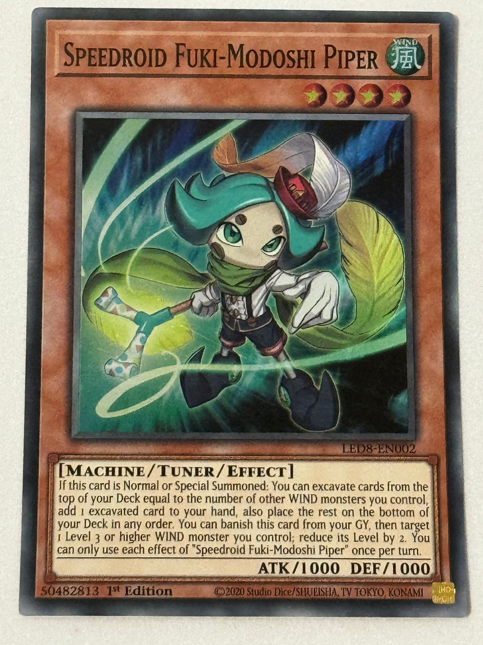 Speedroid Fuki-Modoshi Piper LED8-EN002 – Genesis TCG