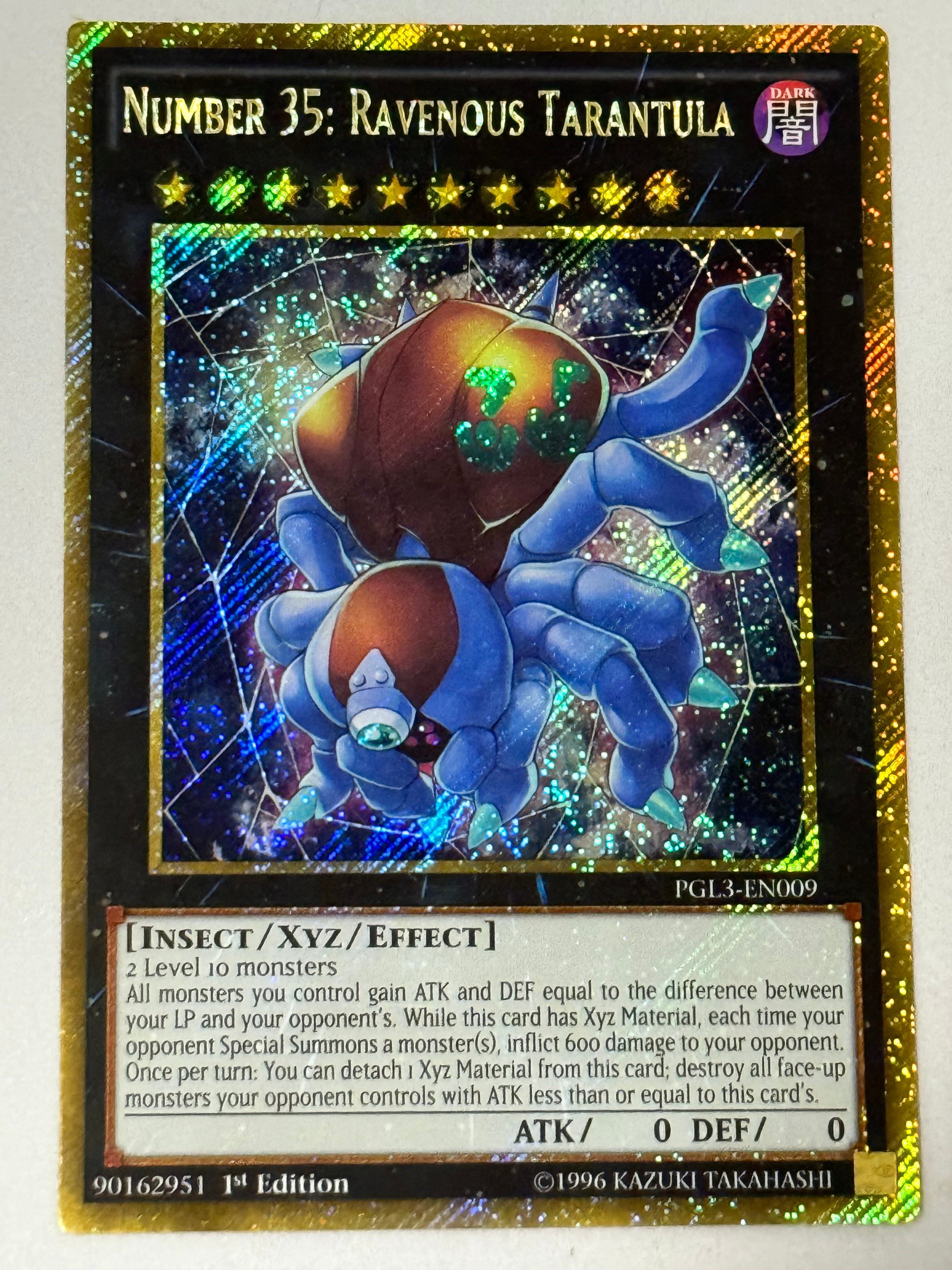 Number 35: Ravenous Tarantula PGL3-EN009 – Genesis TCG