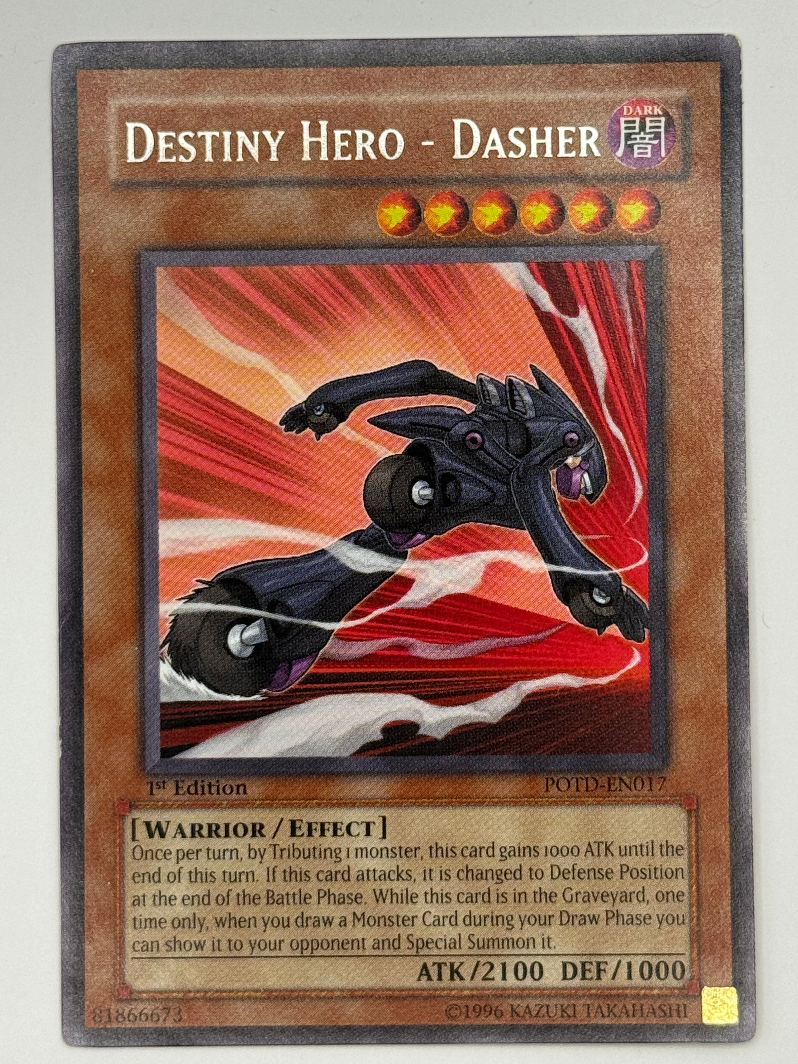 Destiny HERO - Dasher POTD-EN017 – Genesis TCG