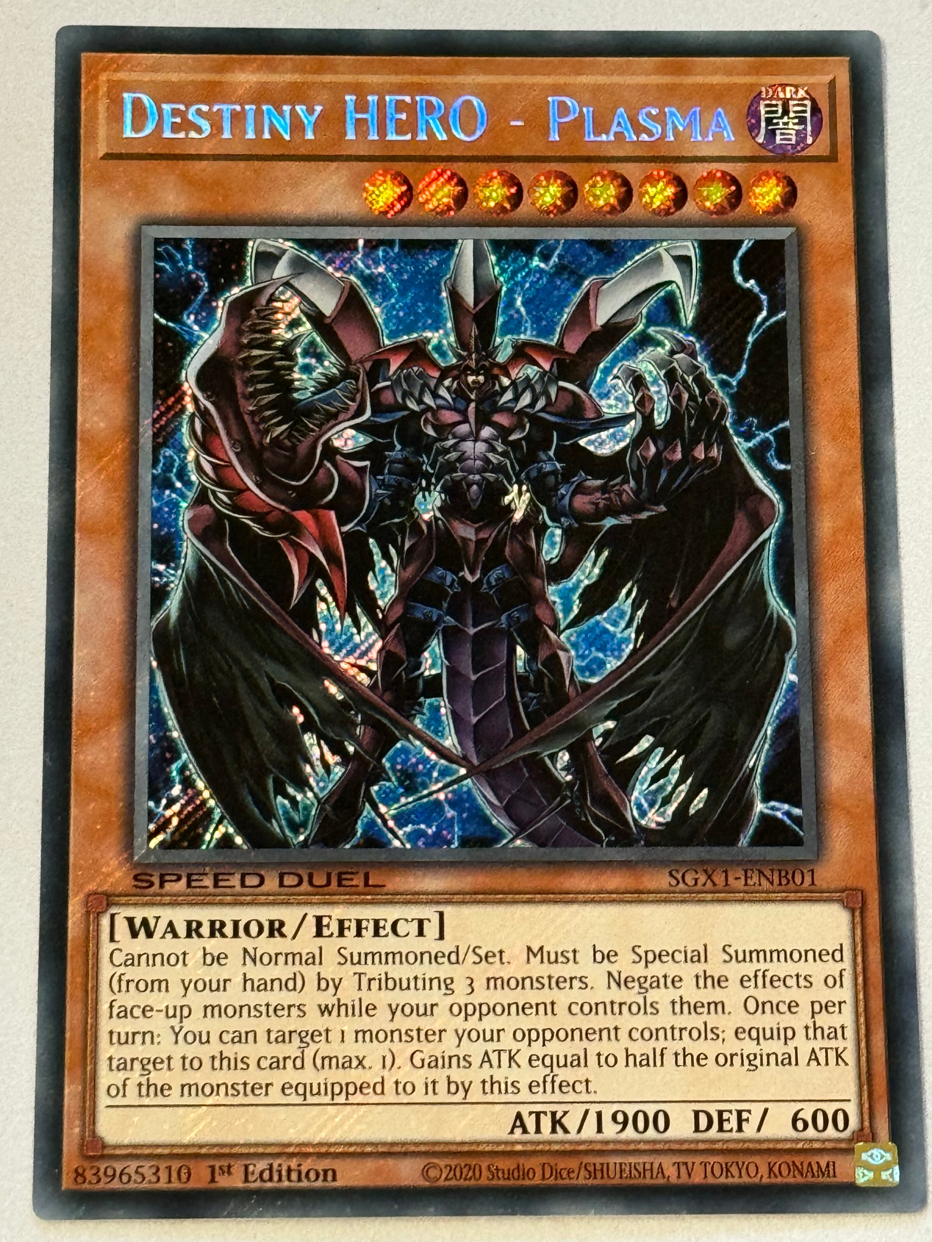 Destiny HERO - Plasma SGX1-ENB01 – Genesis TCG