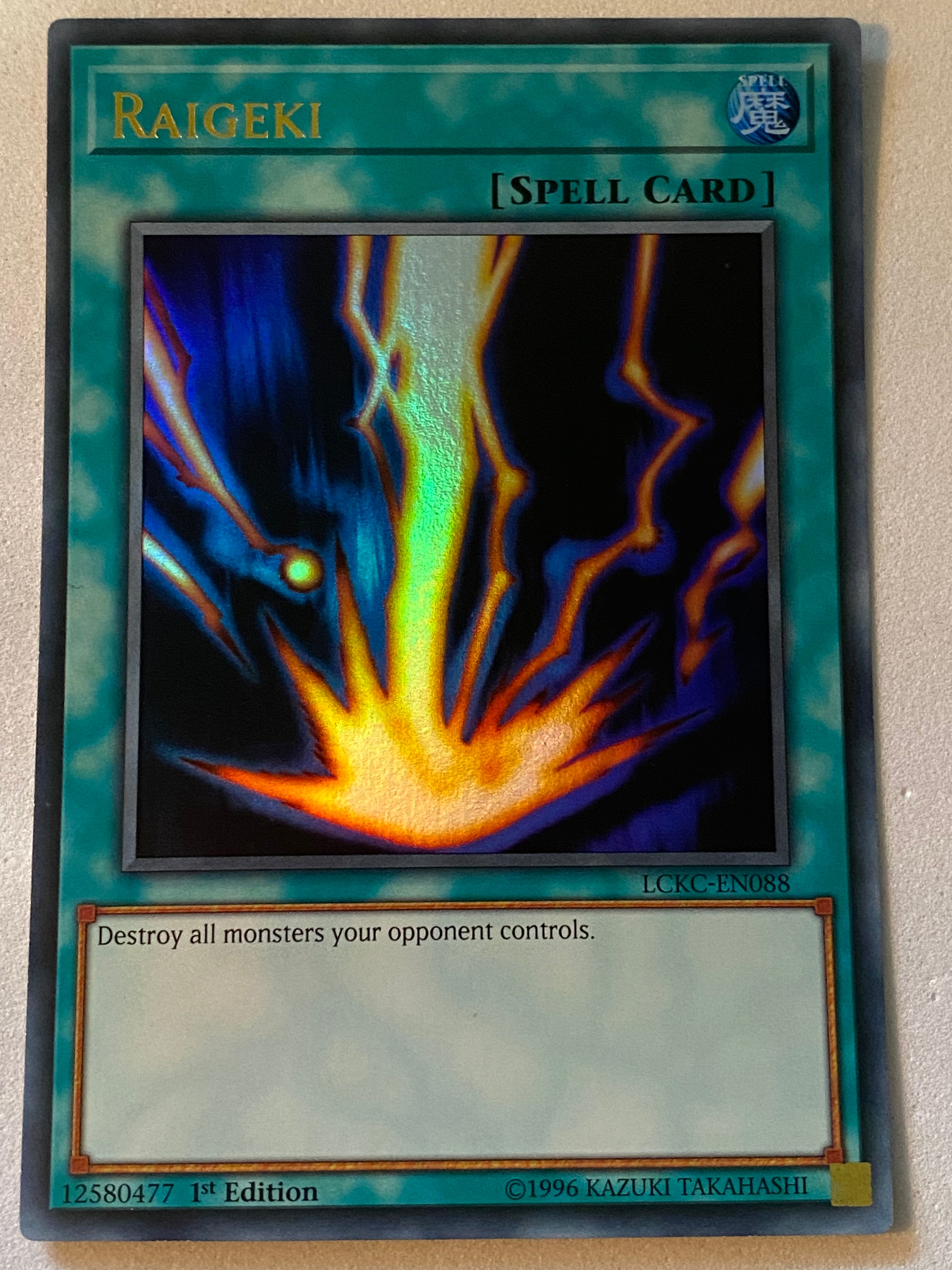 Raigeki LCKC-EN088 – Genesis TCG