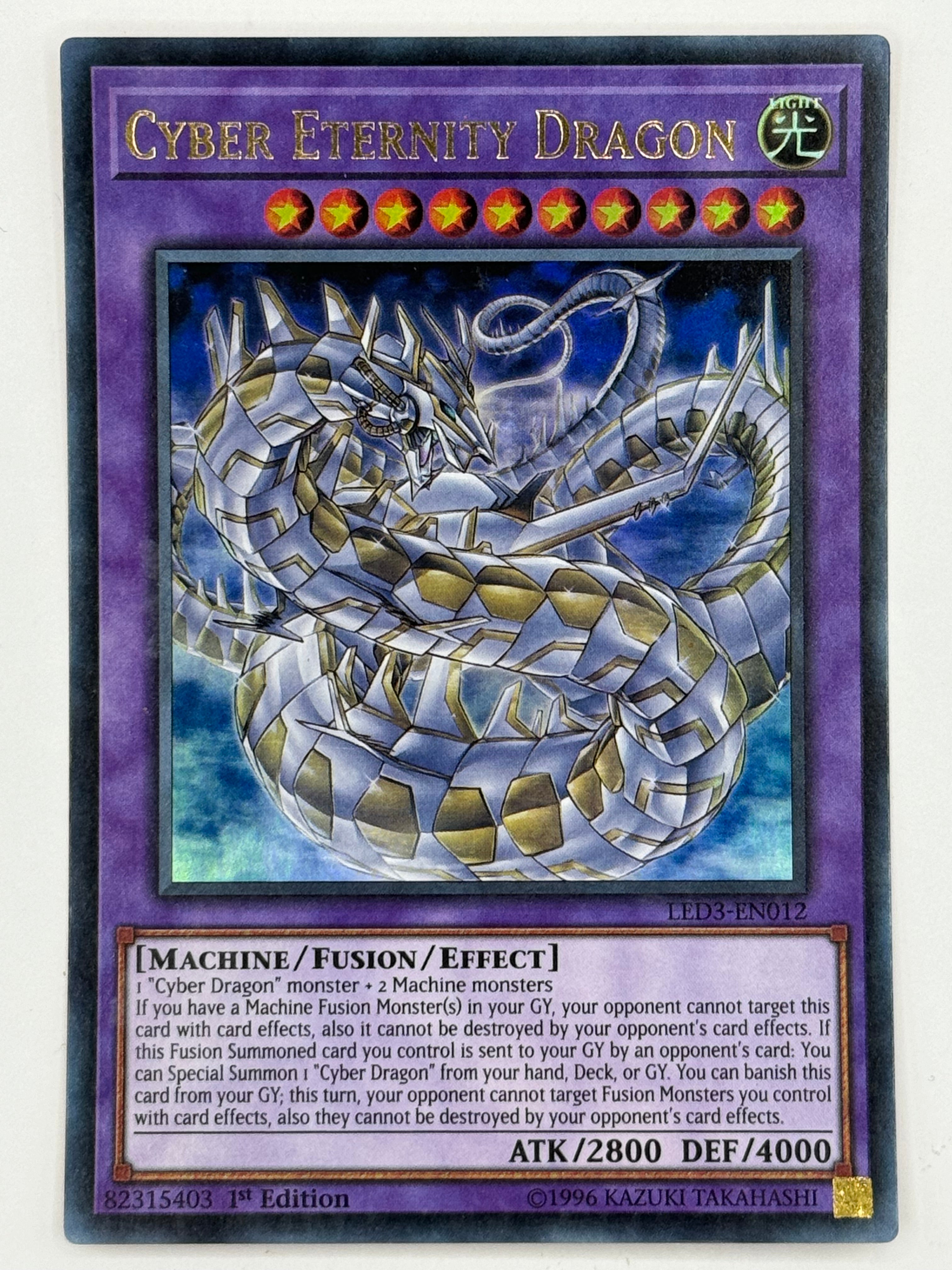 Cyber Eternity Dragon LED3-EN012 – Genesis TCG