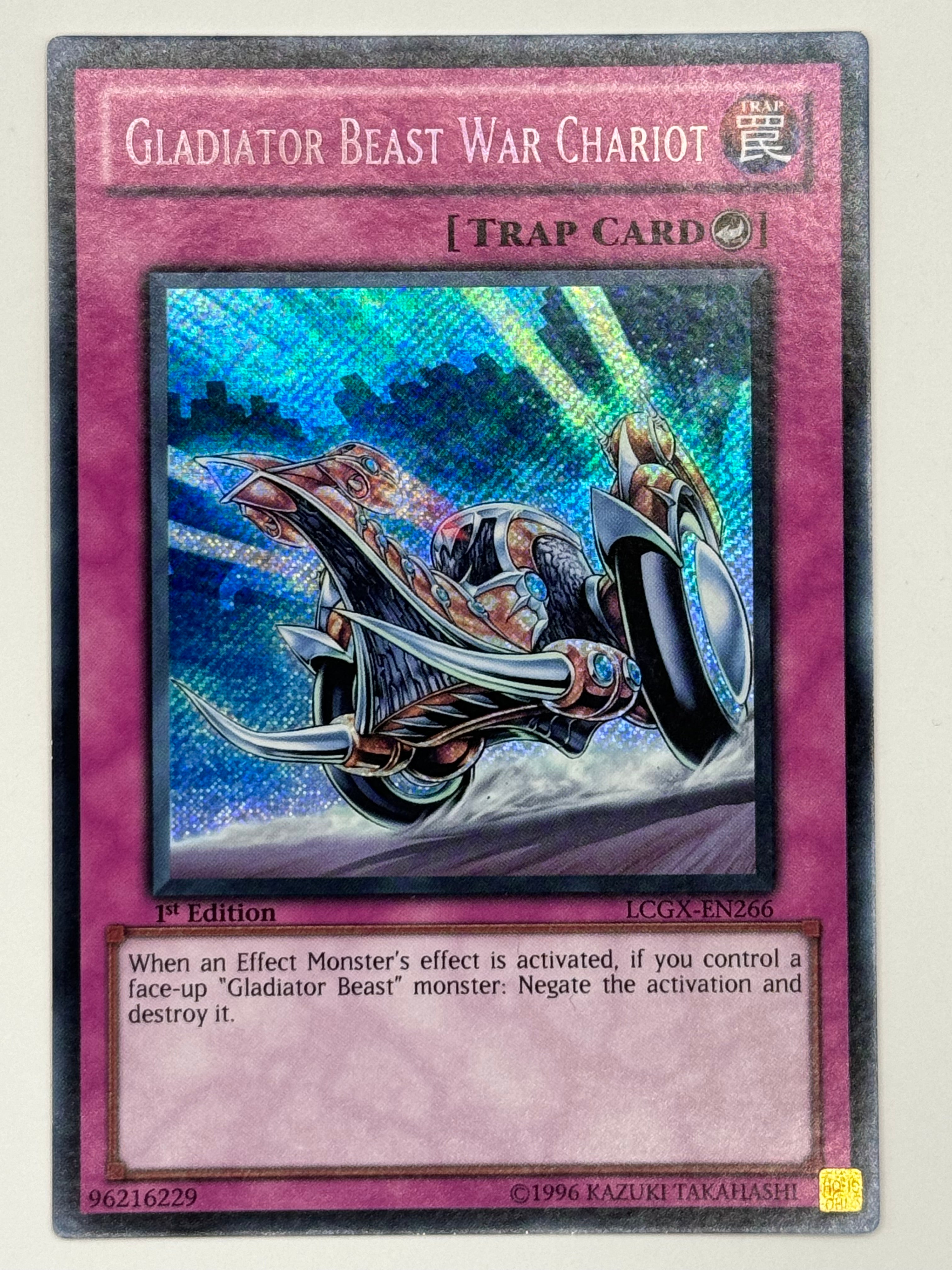 Gladiator Beast War Chariot LCGX-EN266 – Genesis TCG
