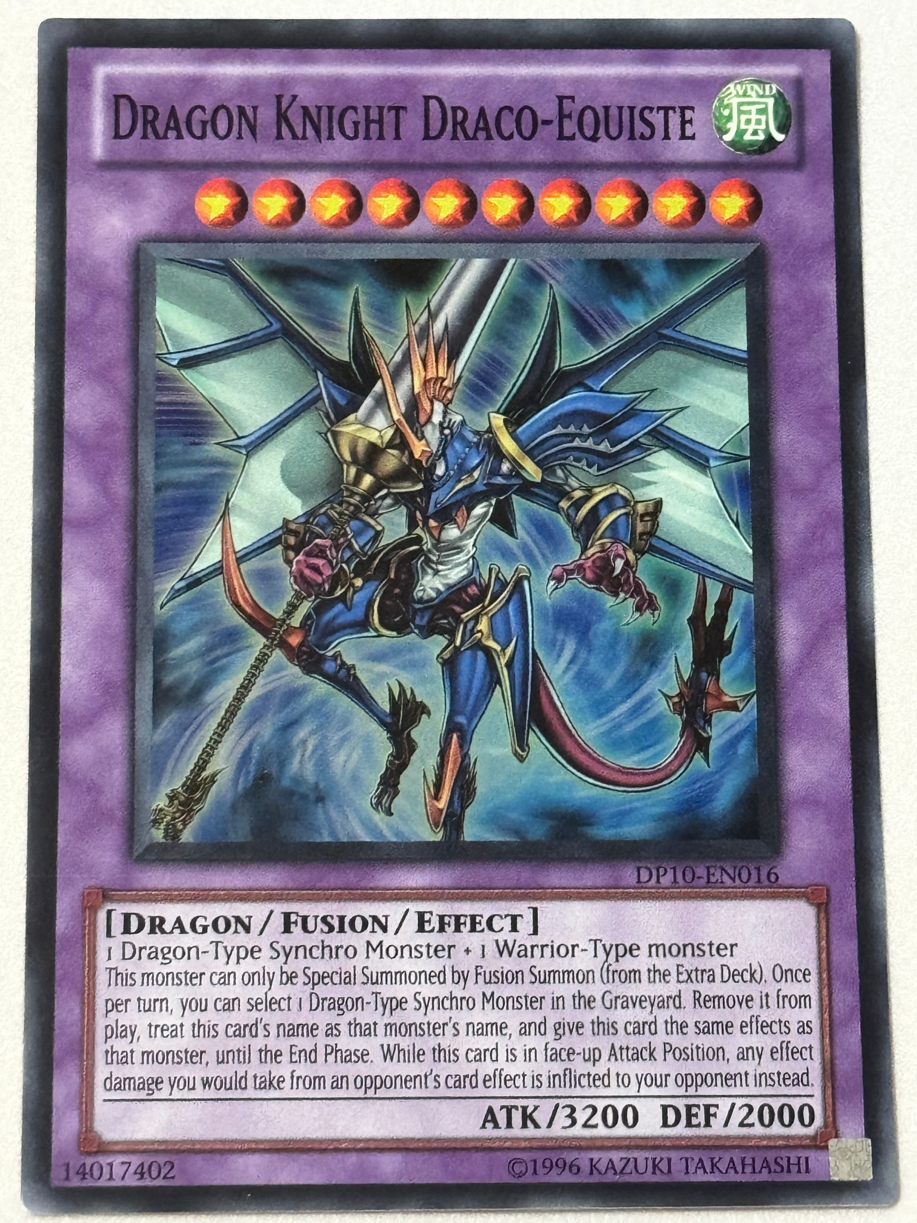 Dragon Knight Draco-Equiste DP10-EN016 – Genesis TCG