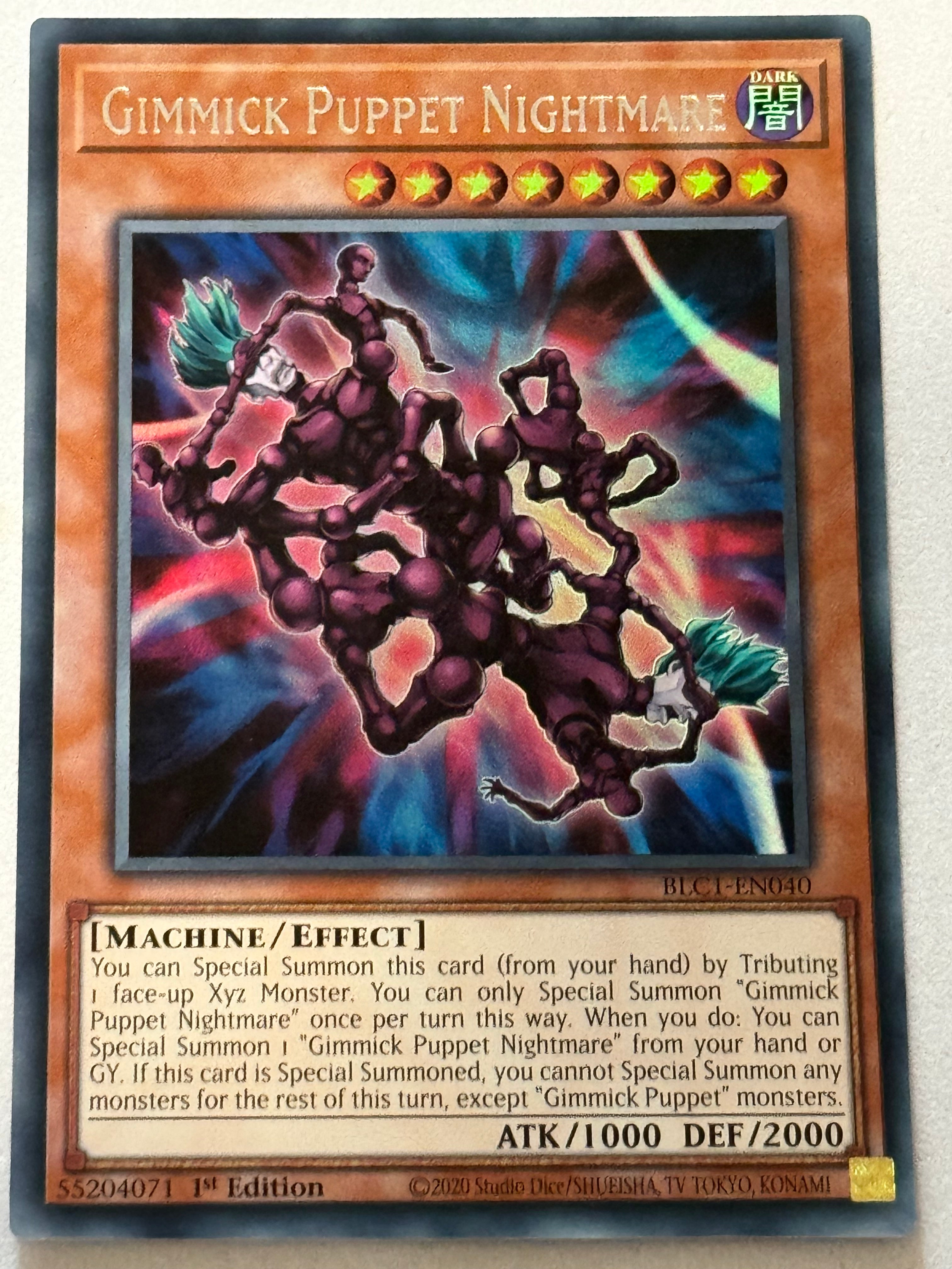 Gimmick Puppet Nightmare(Silver) BLC1-EN040 – Genesis TCG