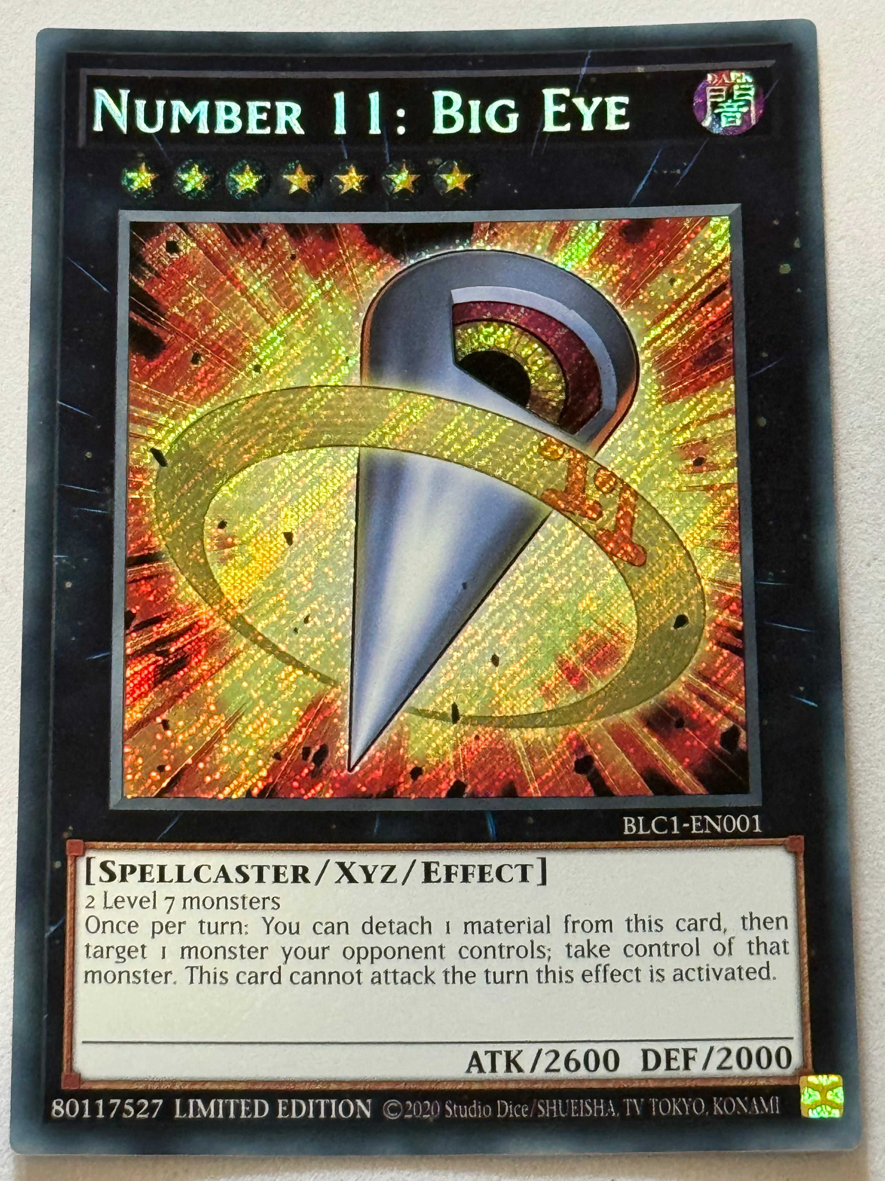 Number 11: Big Eye BLC1-EN001 – Genesis TCG