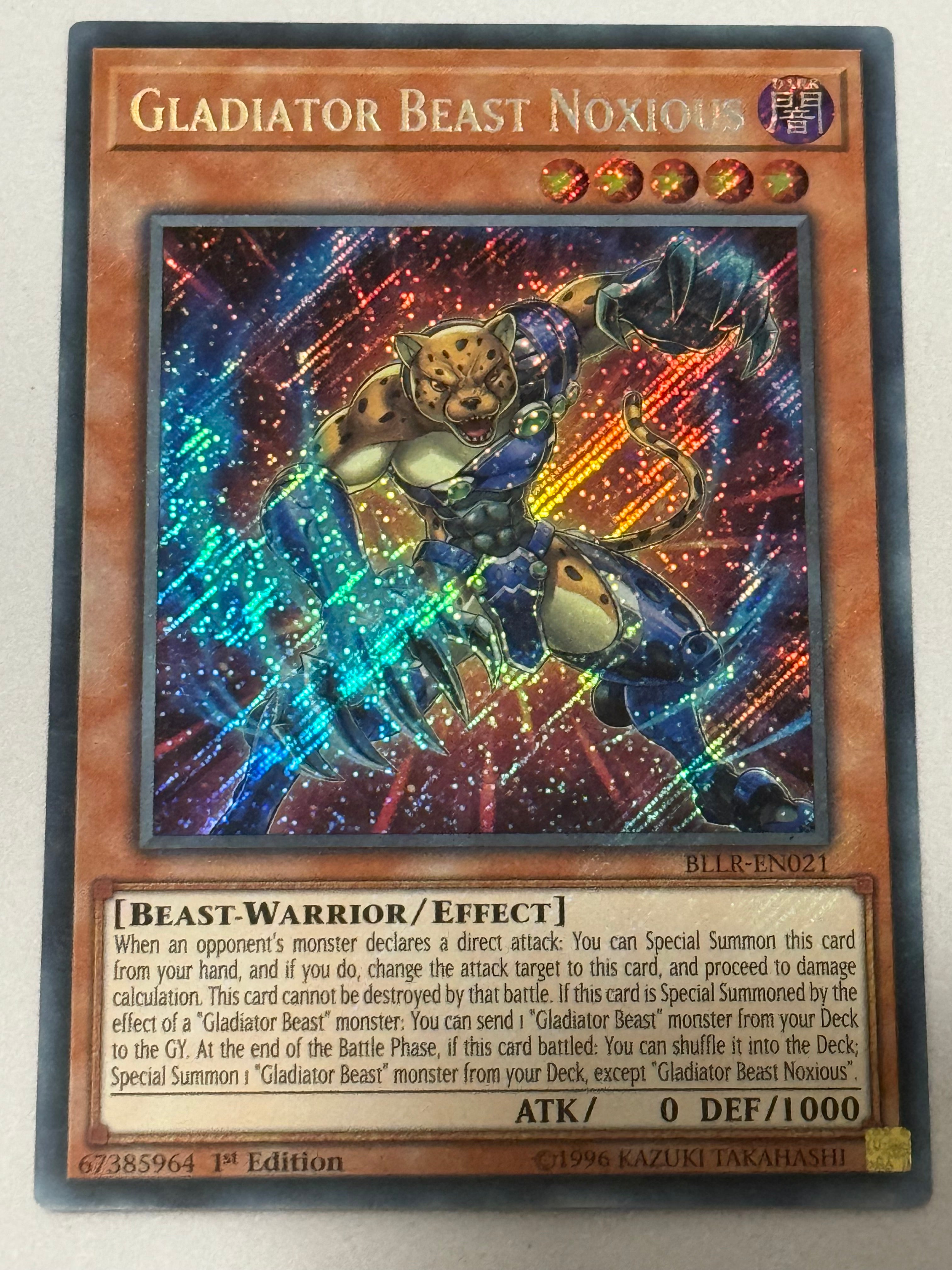 Gladiator Beast Noxious BLLR-EN021 – Genesis TCG