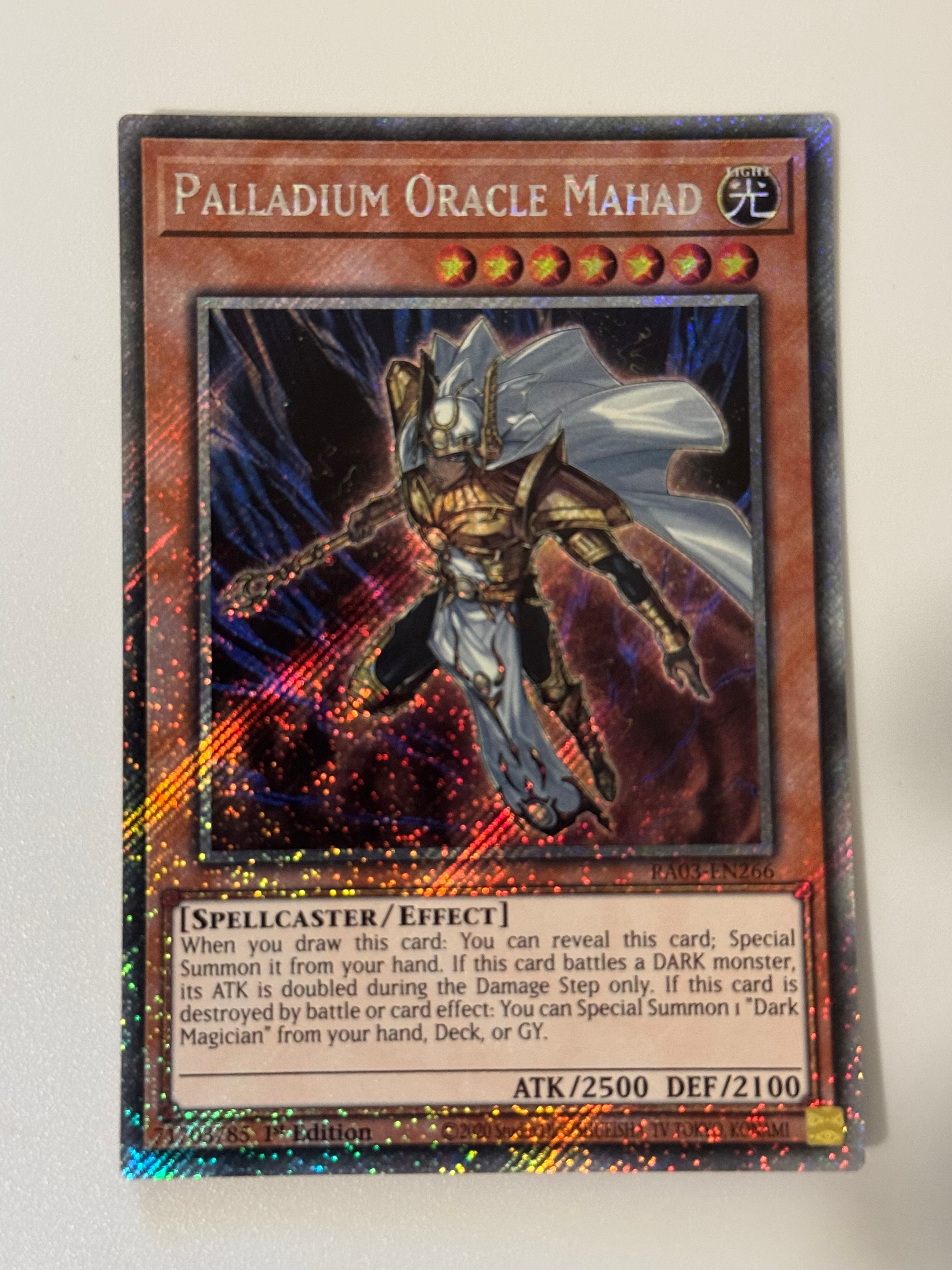 Palladium Oracle Mahad RA03-EN266 – Genesis TCG