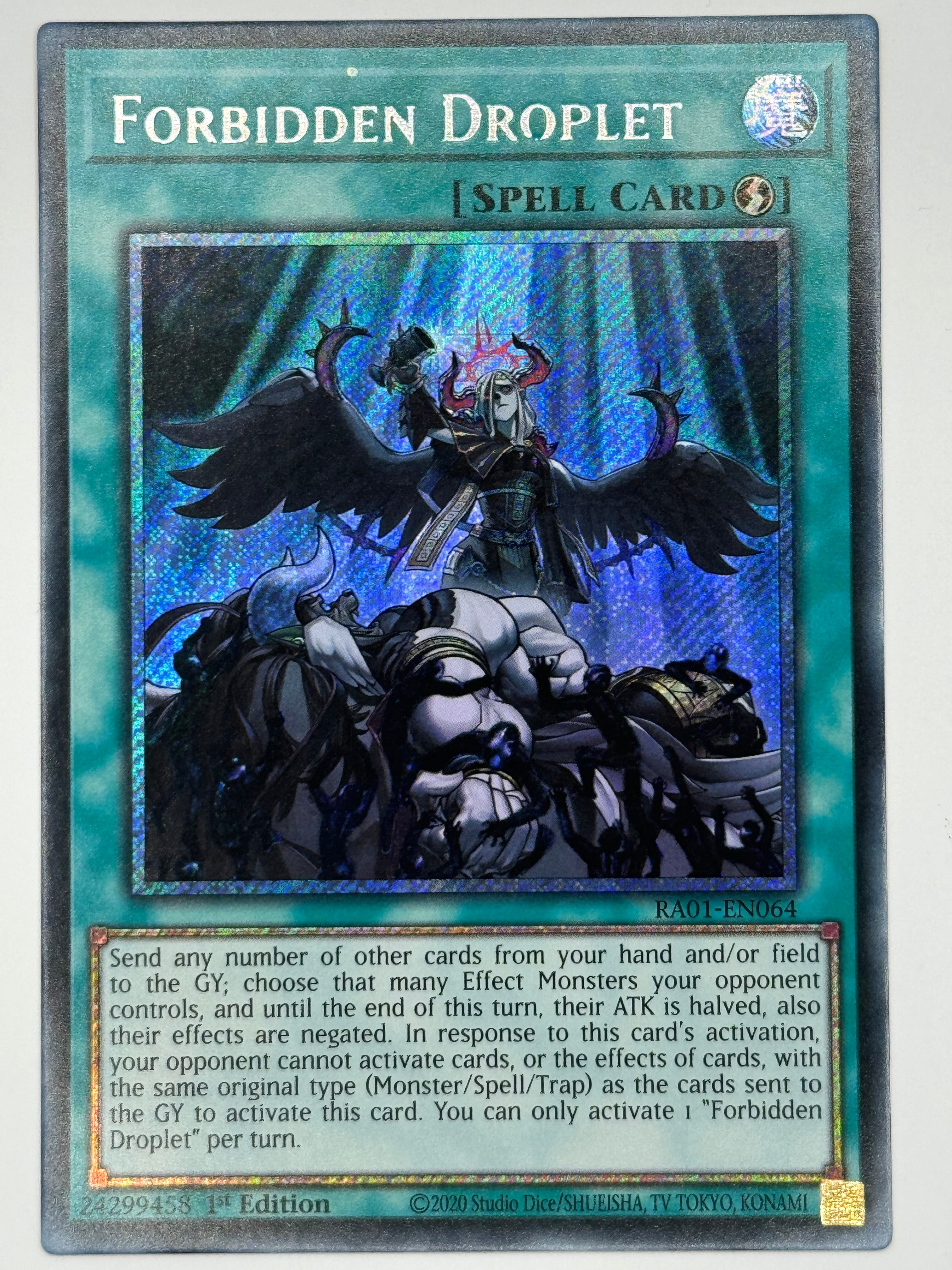 Forbidden Droplet RA01-EN064 – Genesis TCG