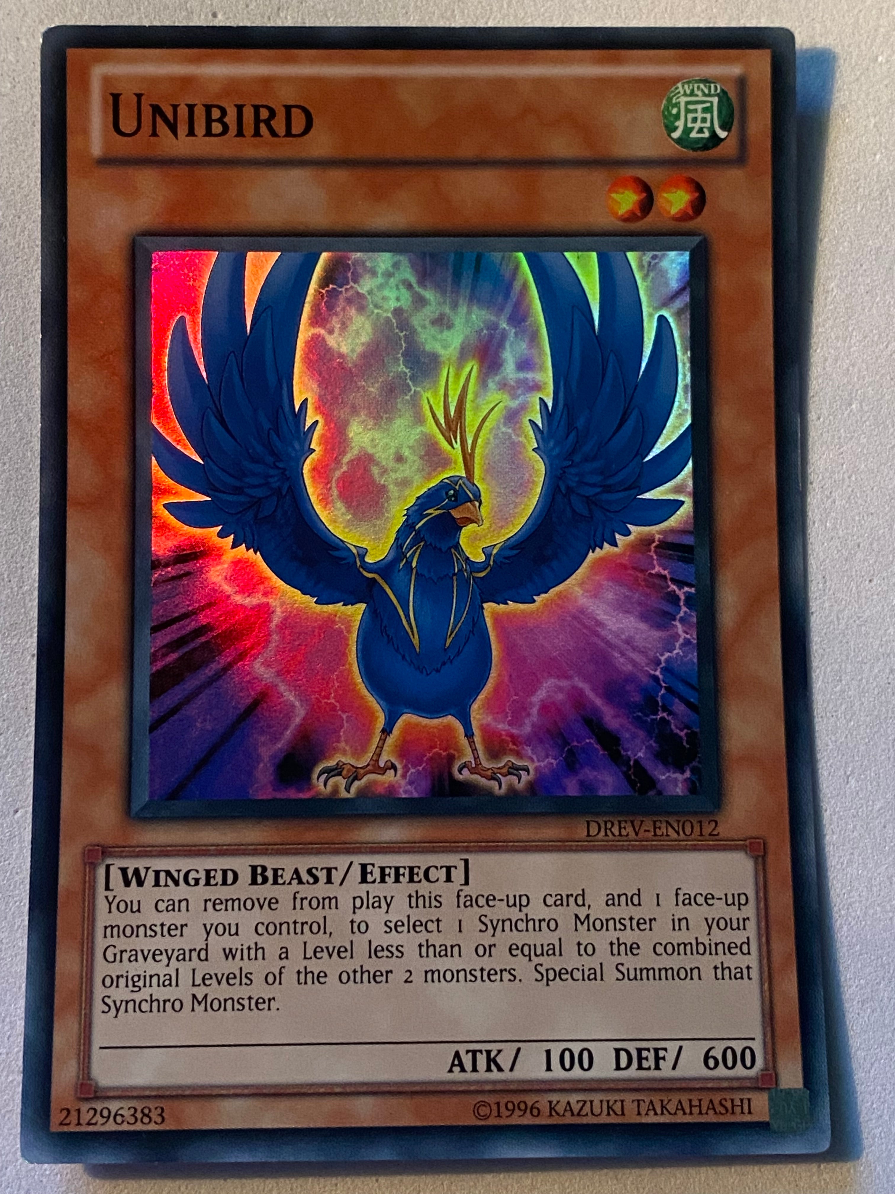 Unibird DREV-EN012 – Genesis TCG