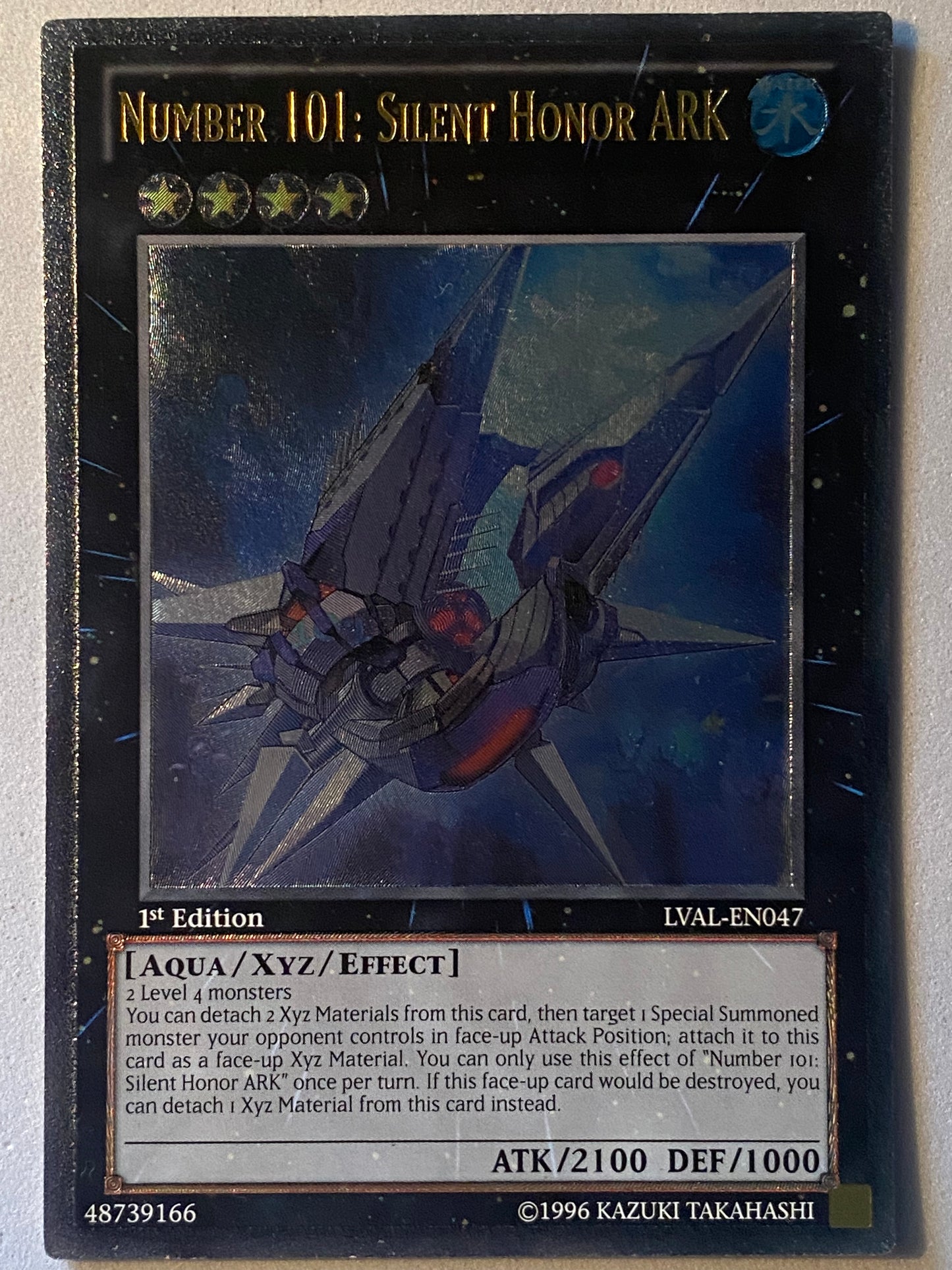 Number 101 Silent Honor Ark Lval En047 Genesis Tcg