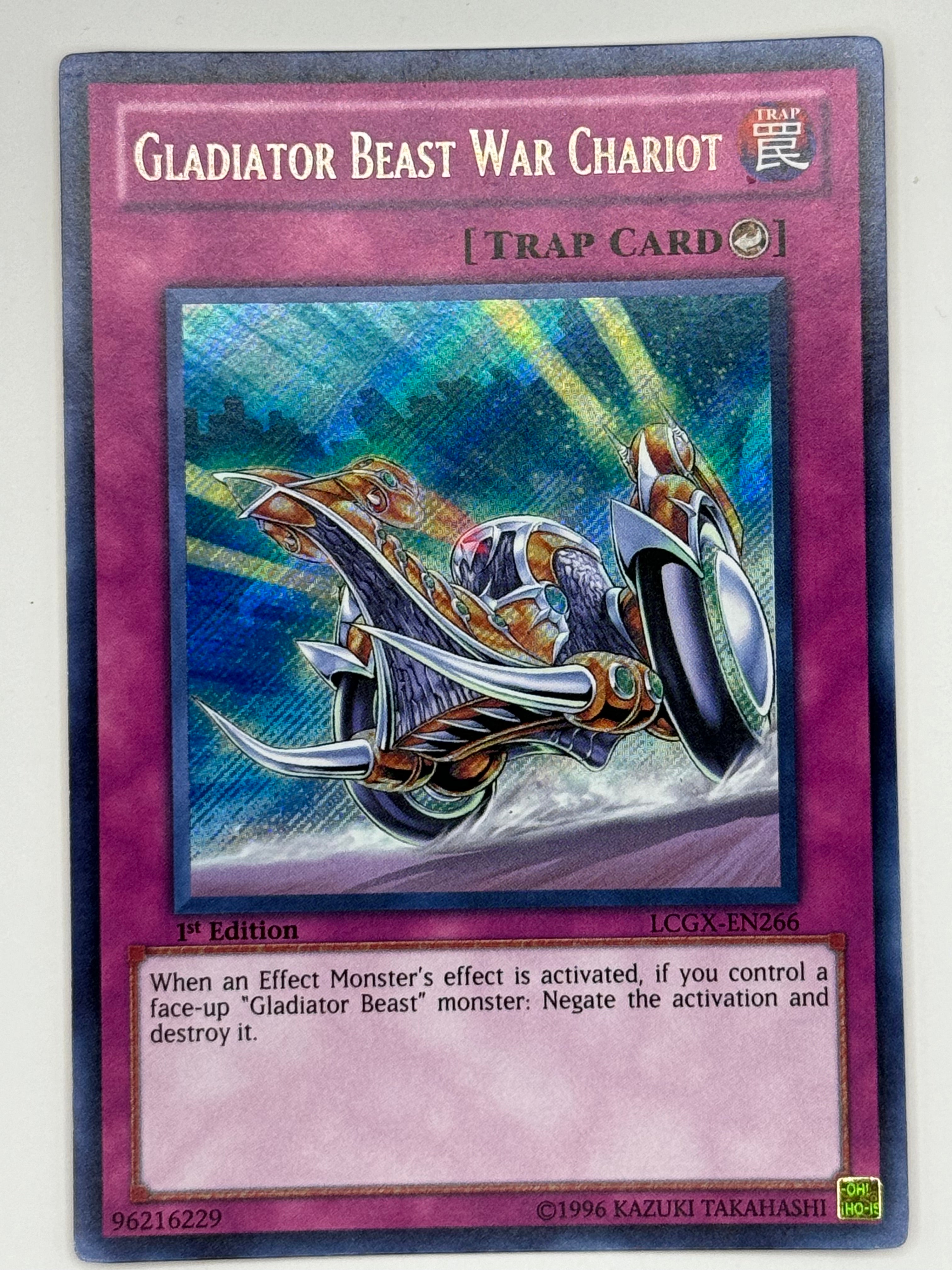 Gladiator Beast War Chariot LCGX-EN266 – Genesis TCG