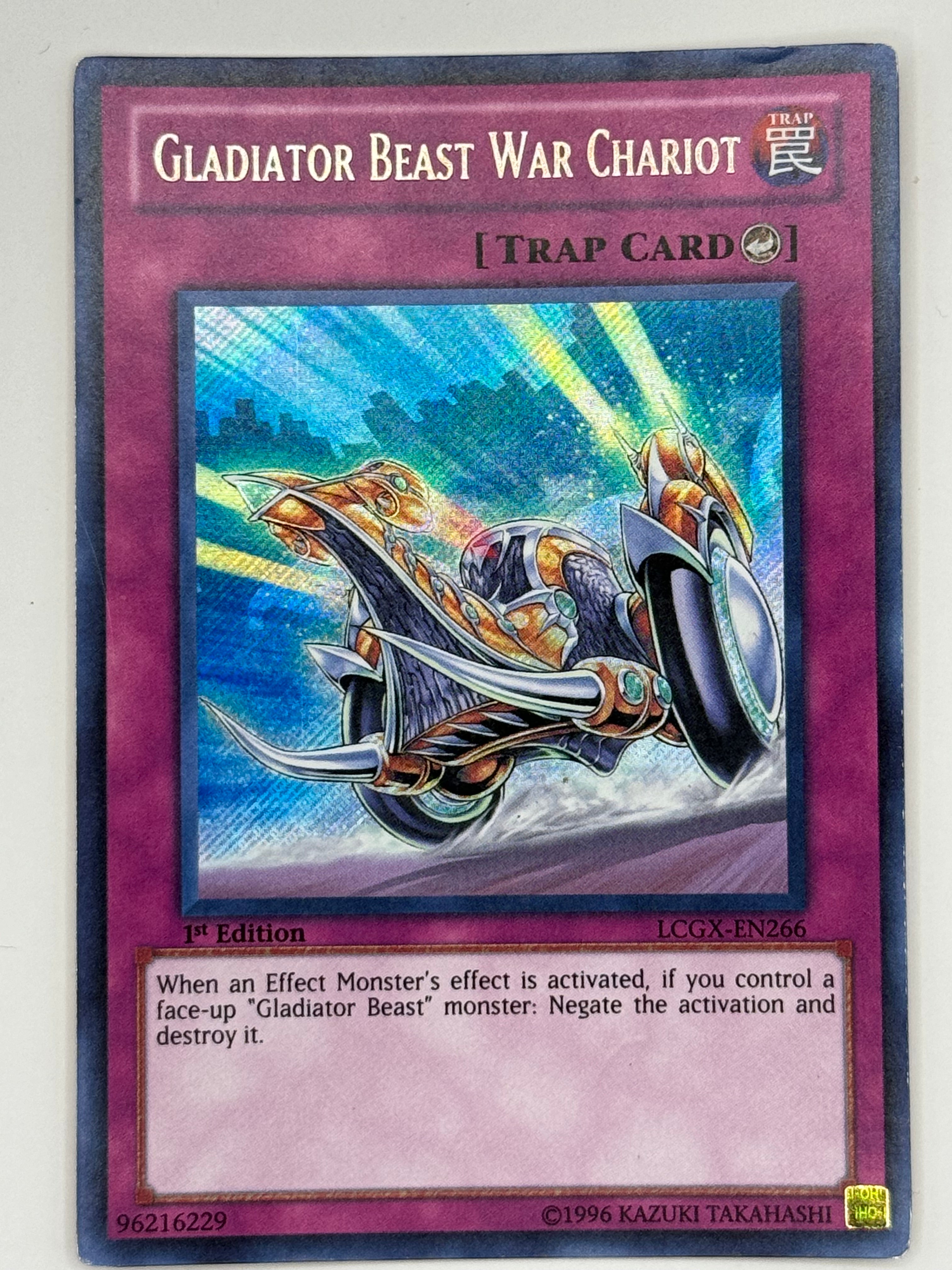 Gladiator Beast War Chariot LCGX-EN266 – Genesis TCG