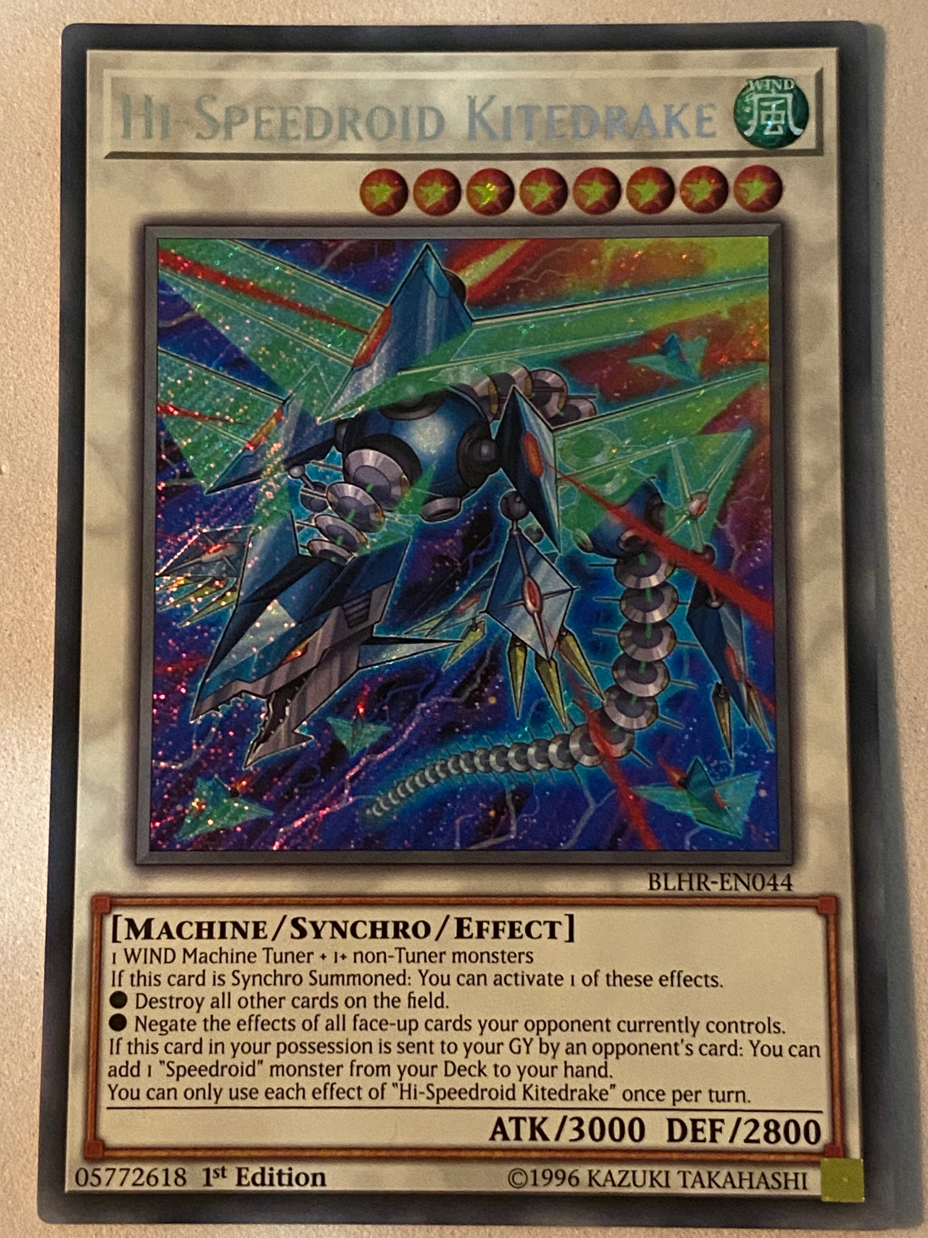 Hi-Speedroid Kitedrake BLHR-EN044 – Genesis TCG