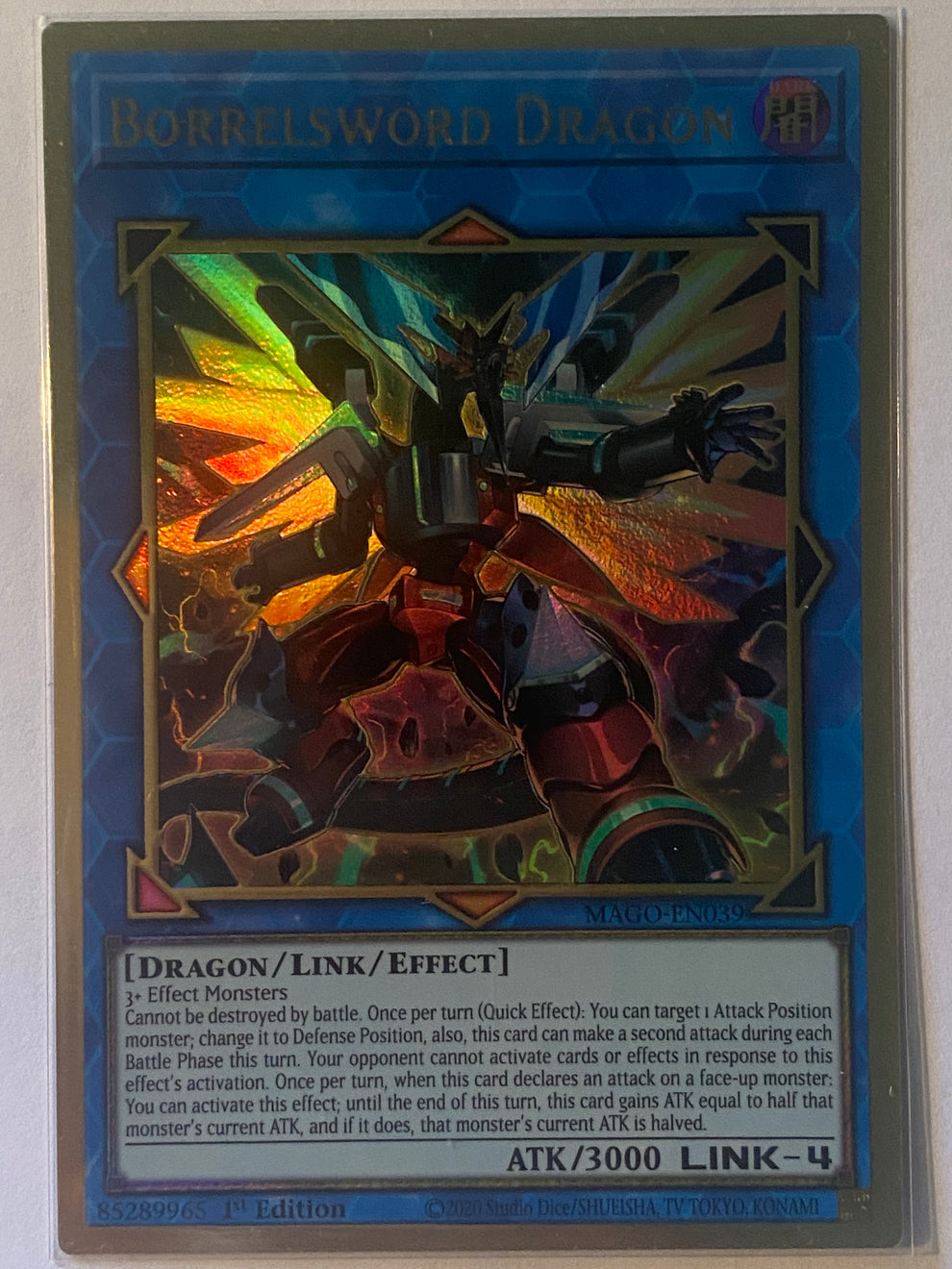 Borrelsword Dragon MAGO-EN039 – Genesis TCG