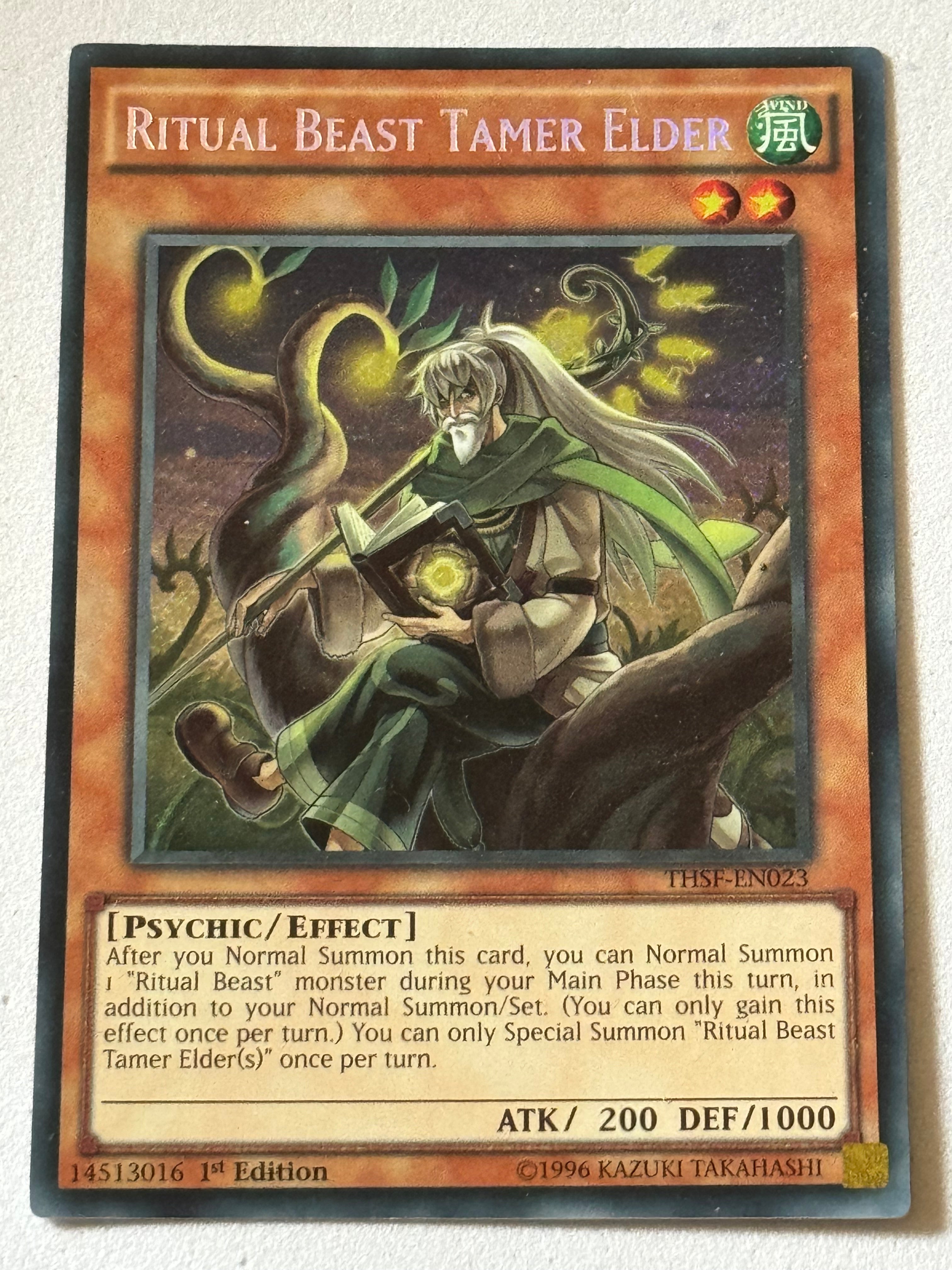 Ritual Beast Tamer Elder THSF-EN023 – Genesis TCG