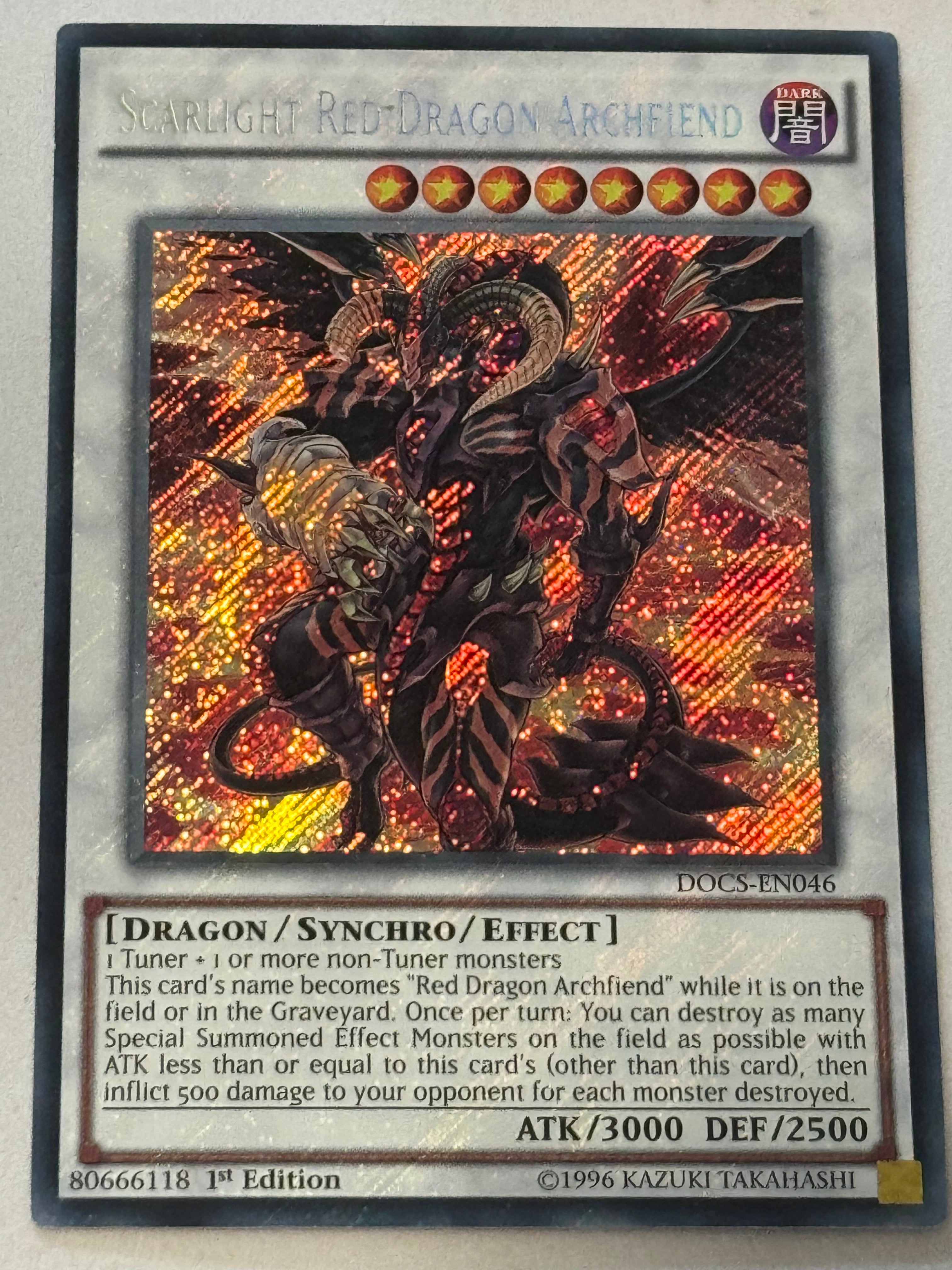 Scarlight Red Dragon Archfiend DOCS-EN046 – Genesis TCG