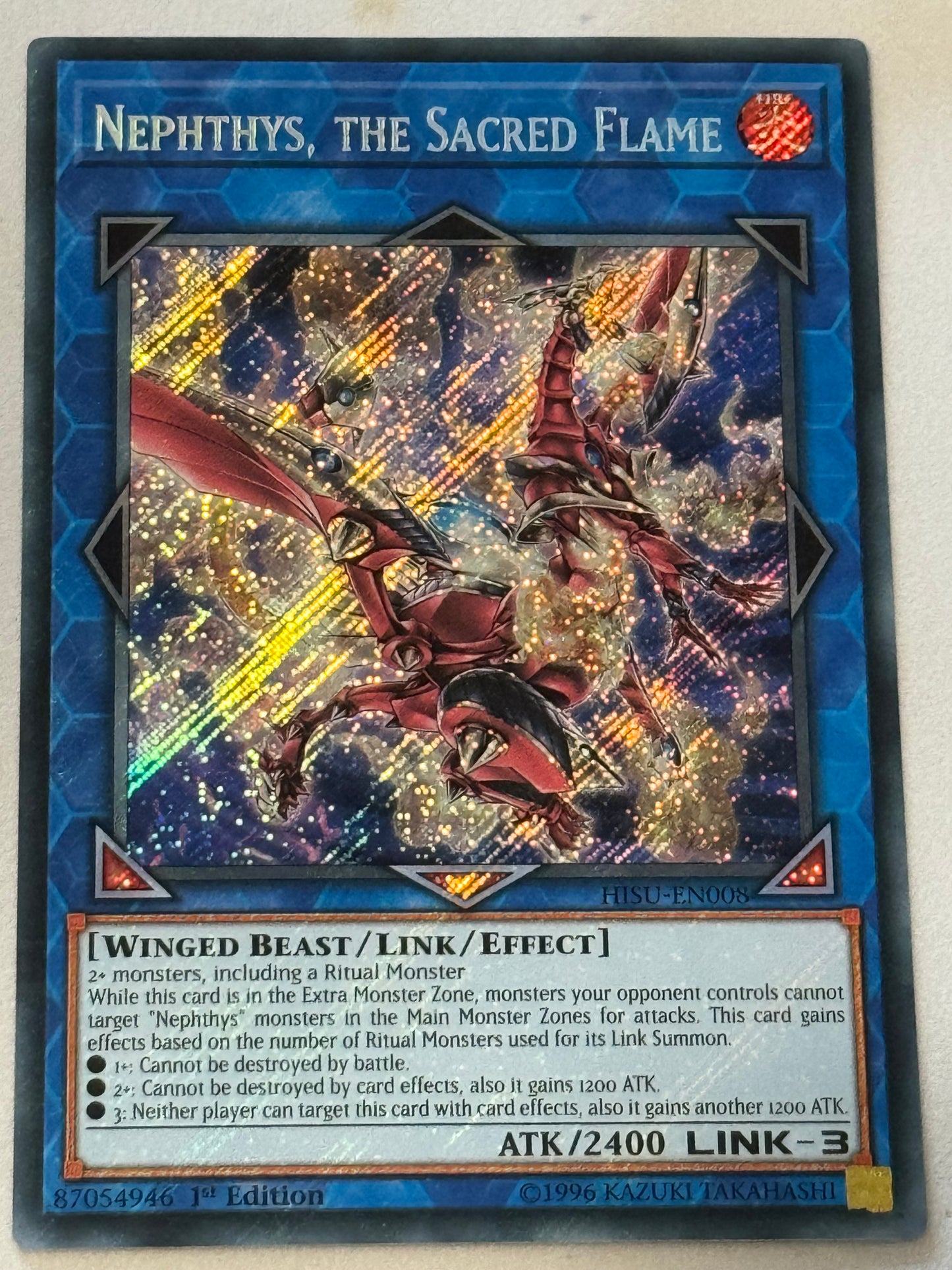 Nephthys, The Sacred Flame HISU-EN008 – Genesis TCG