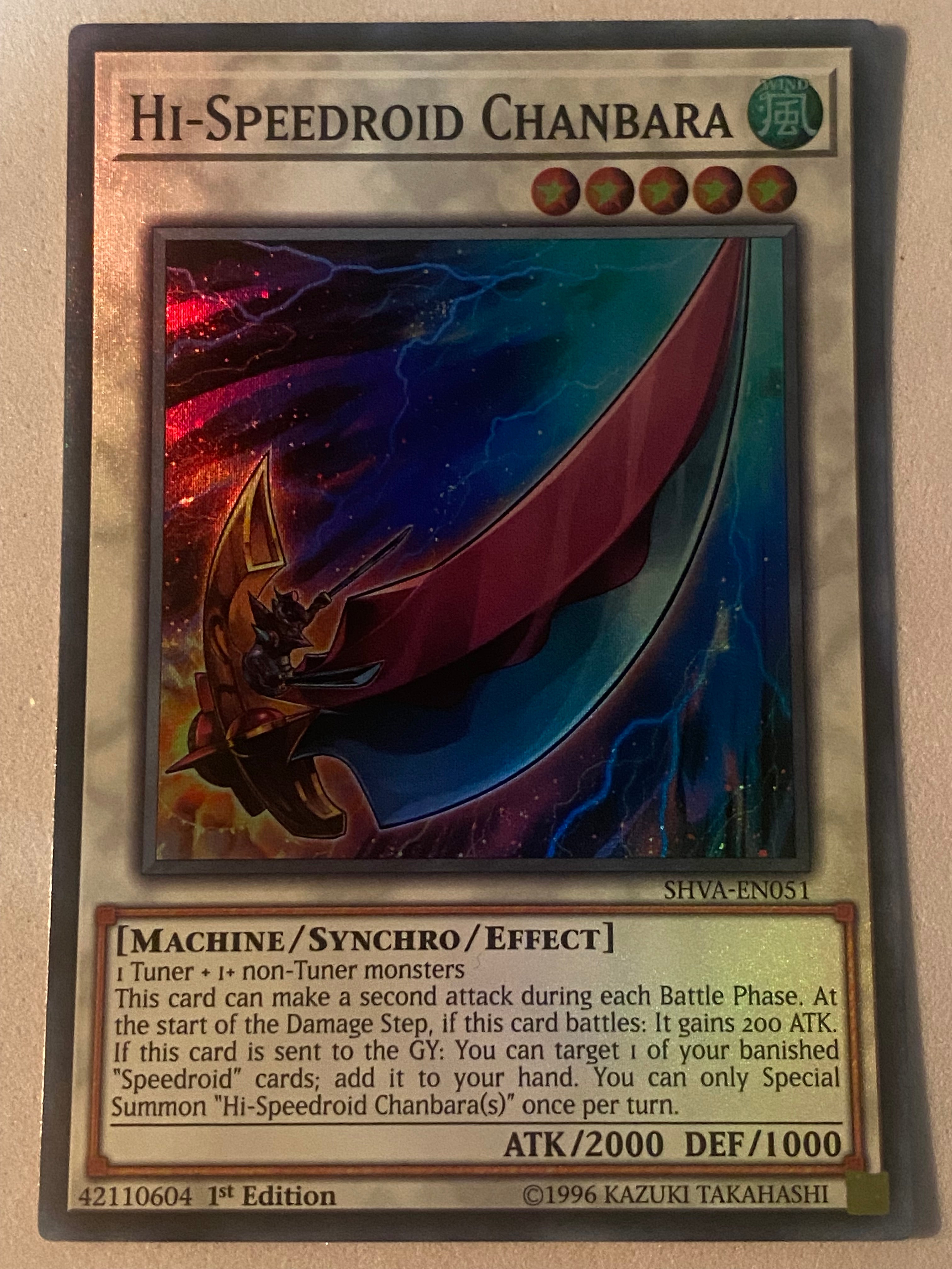 Hi-Speedroid Chanbara SHVA-EN051 – Genesis TCG