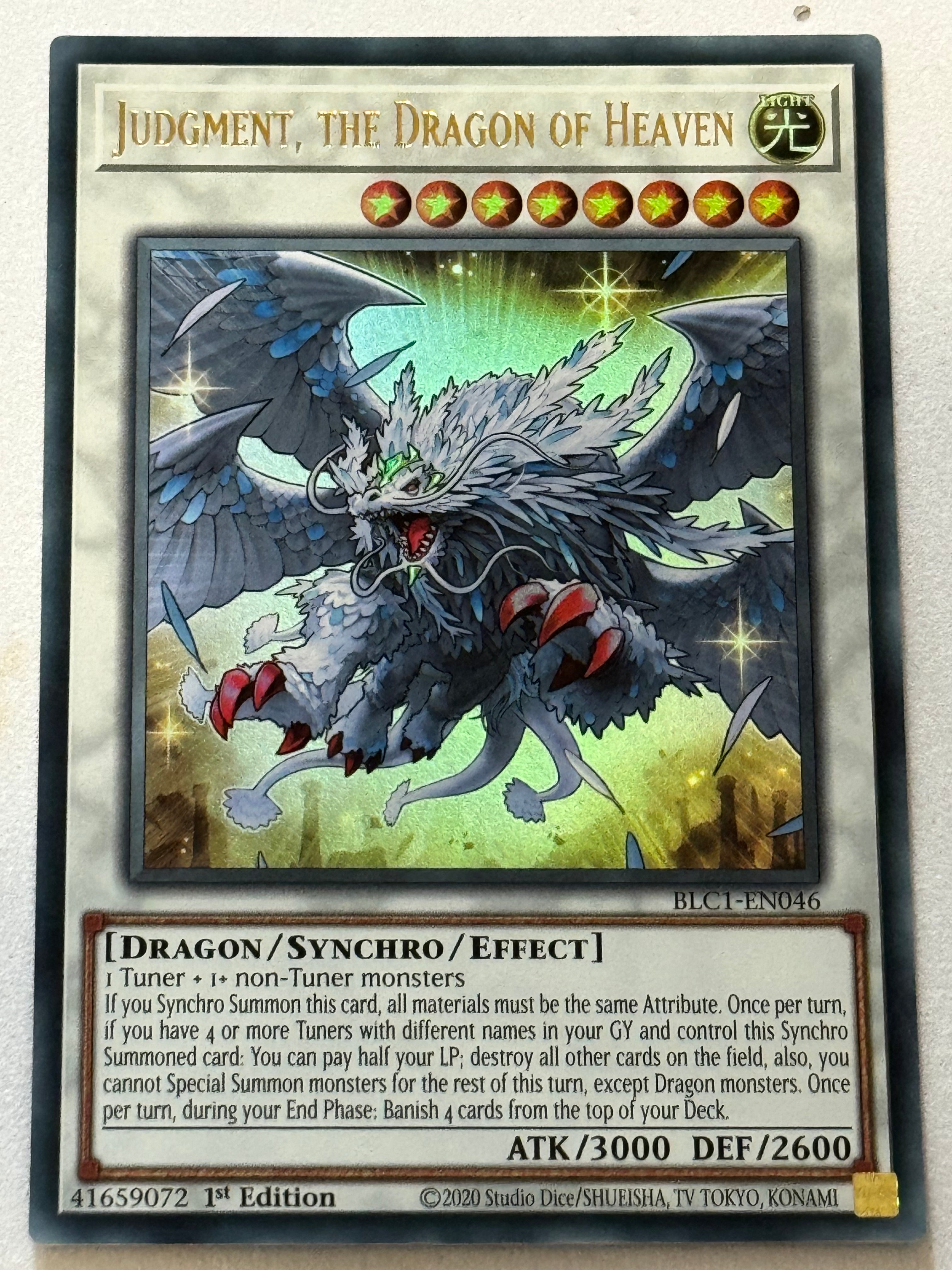 Judgment, The Dragon Of Heaven BLC1-EN046 – Genesis TCG