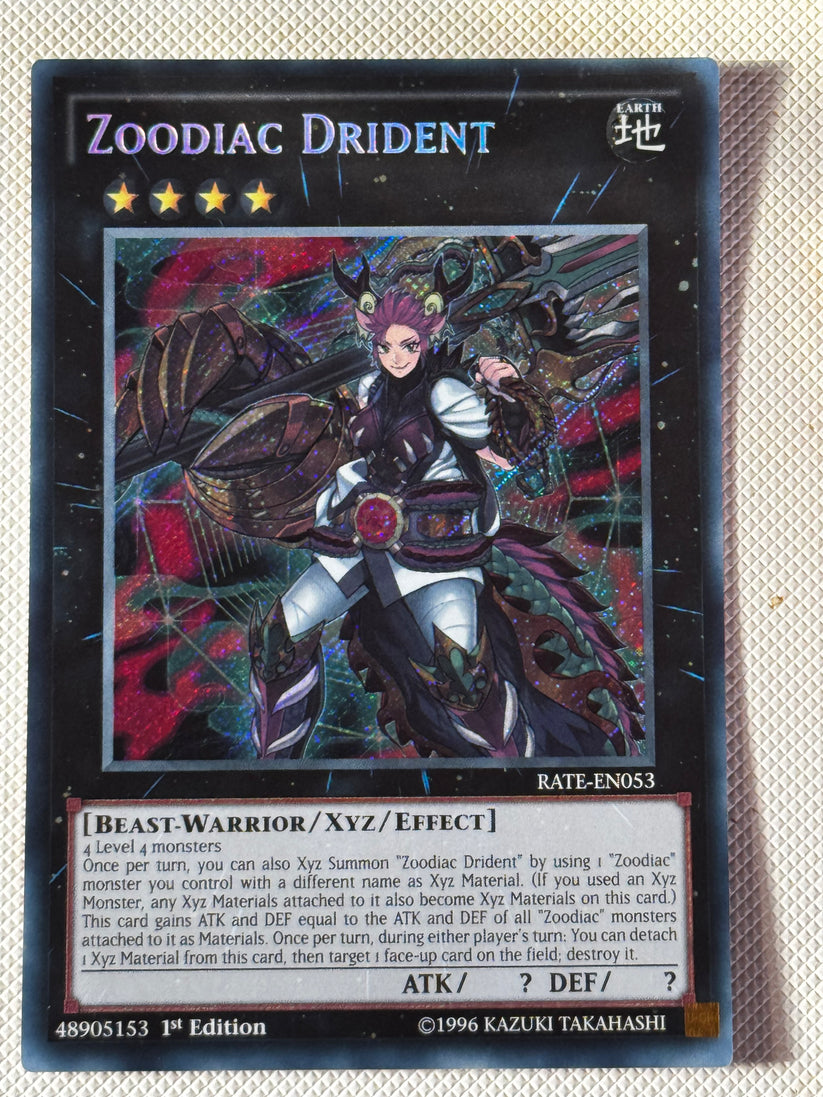 Zoodiac Drident RATE-EN053 – Genesis TCG