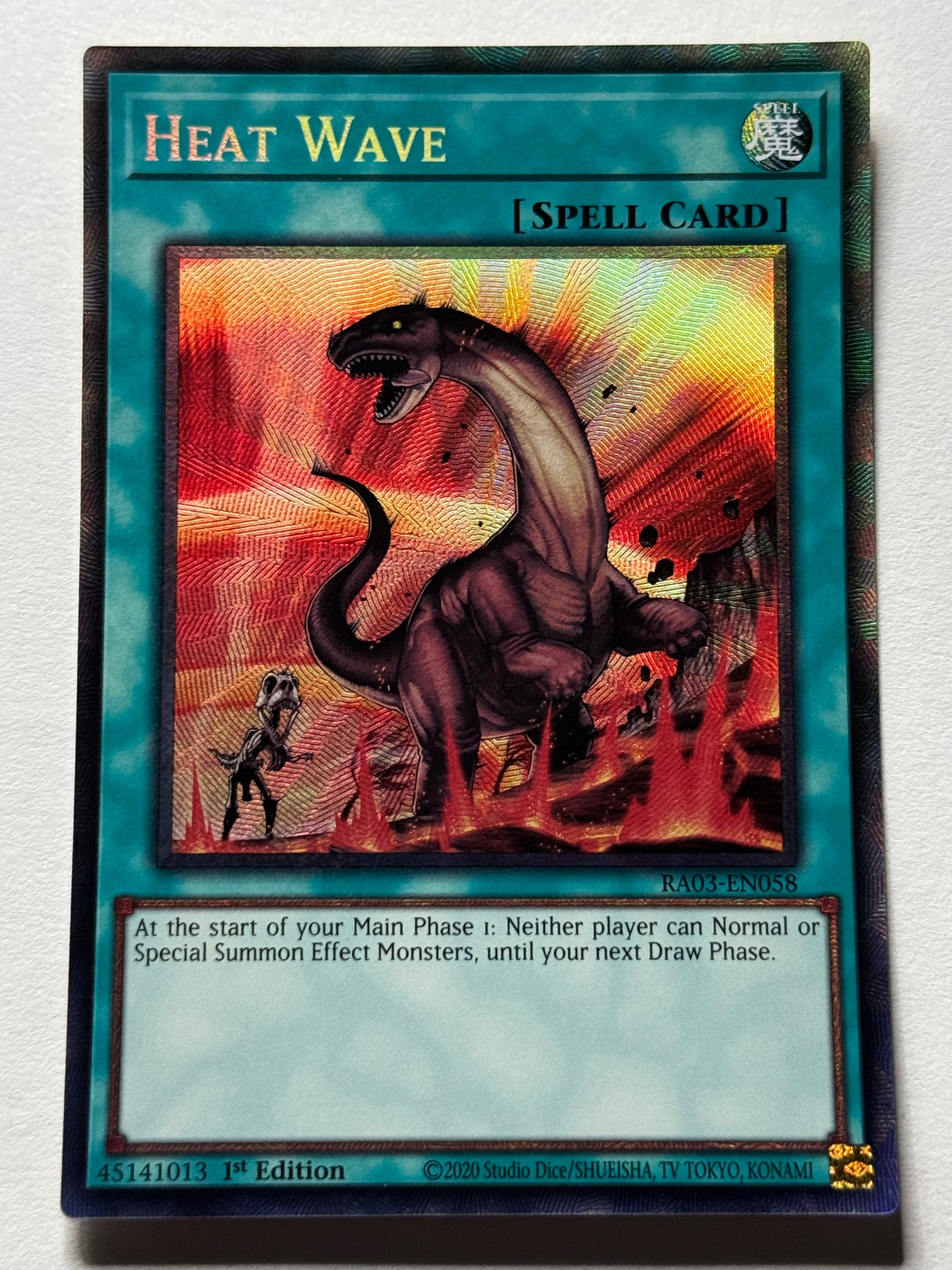 Heat Wave RA03-EN058 – Genesis TCG